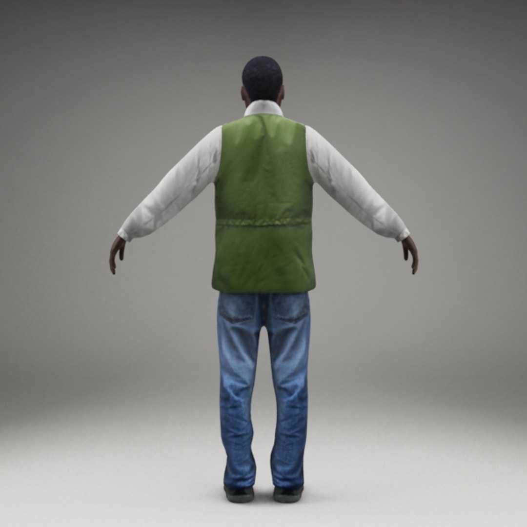 axyz metropoly rigged 3d model