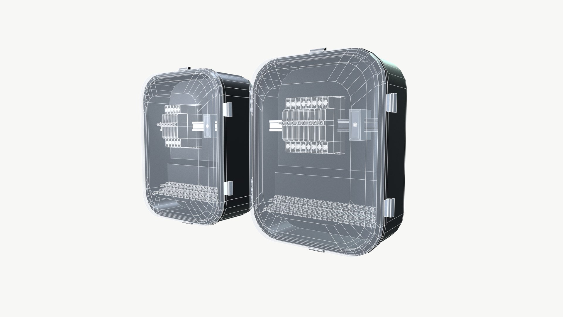 3D Meter Box Model - TurboSquid 2317883