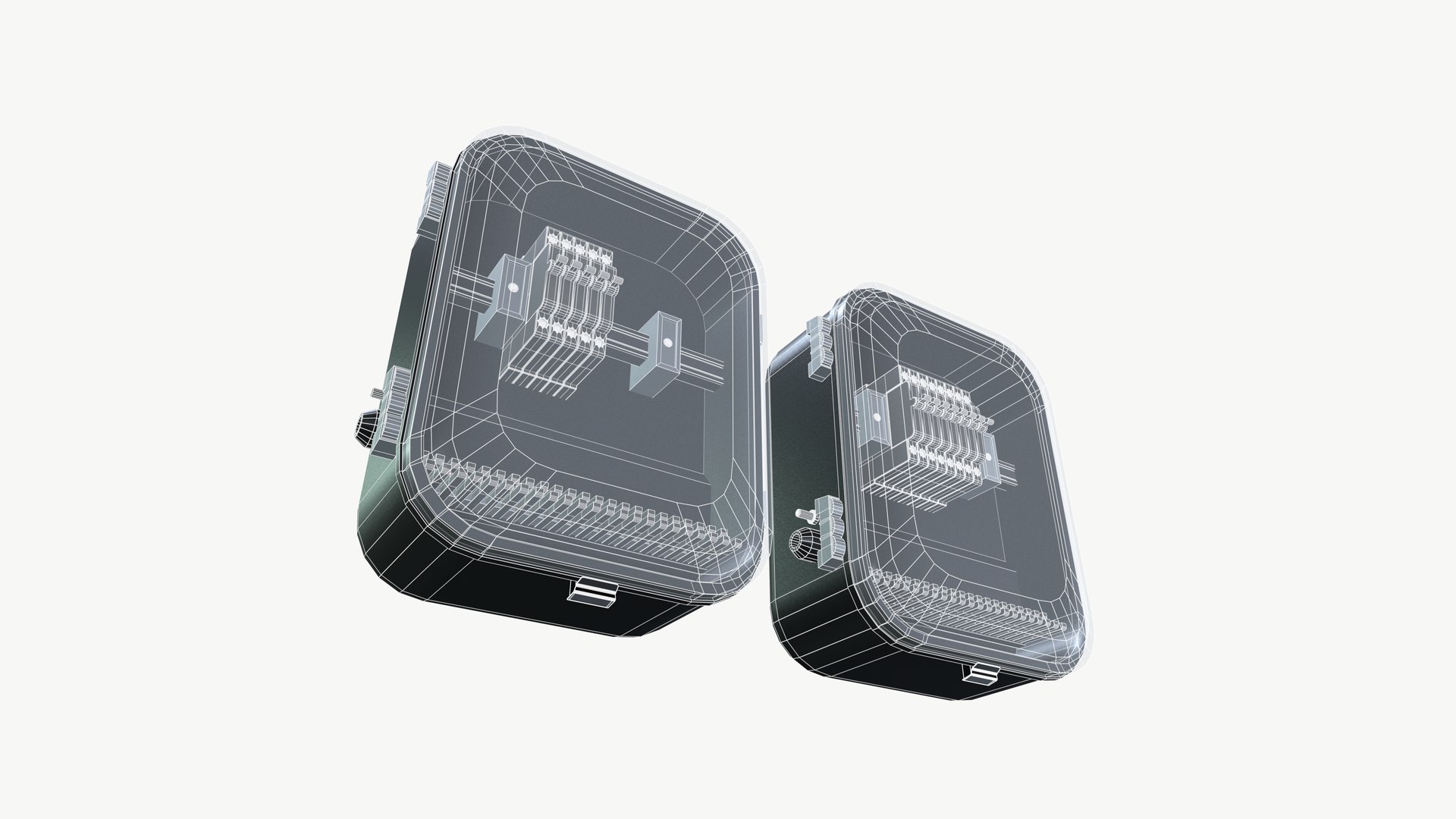 3D Meter Box Model - TurboSquid 2317883