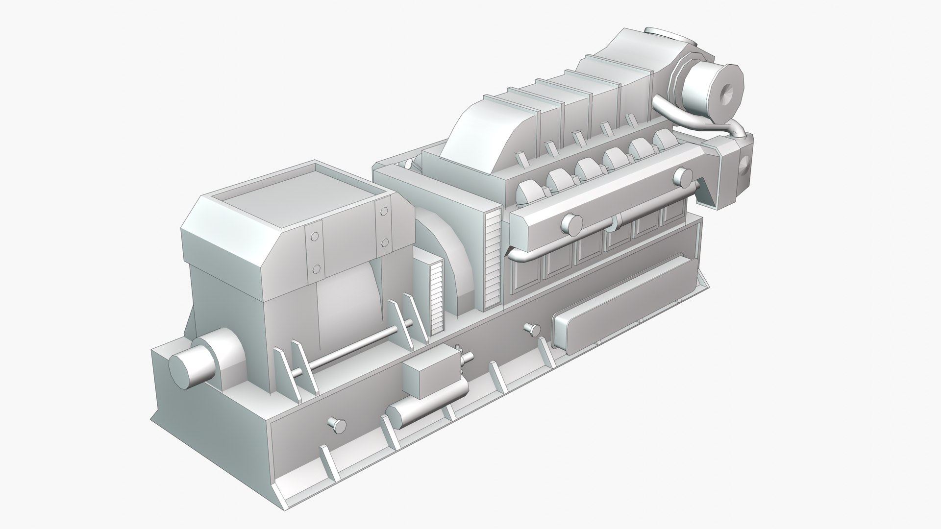 Large Waste Shredder 3D Model - TurboSquid 2003034