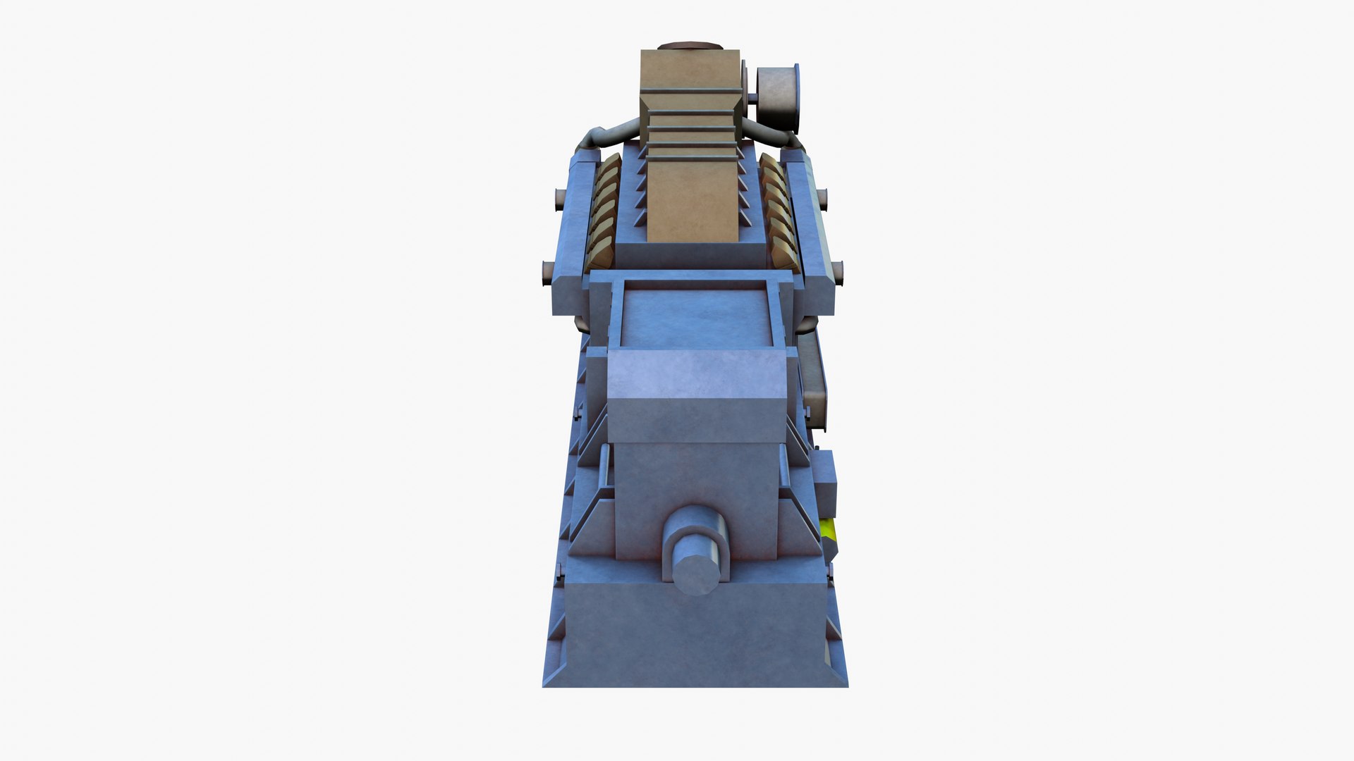Large Waste Shredder 3D Model - TurboSquid 2003034