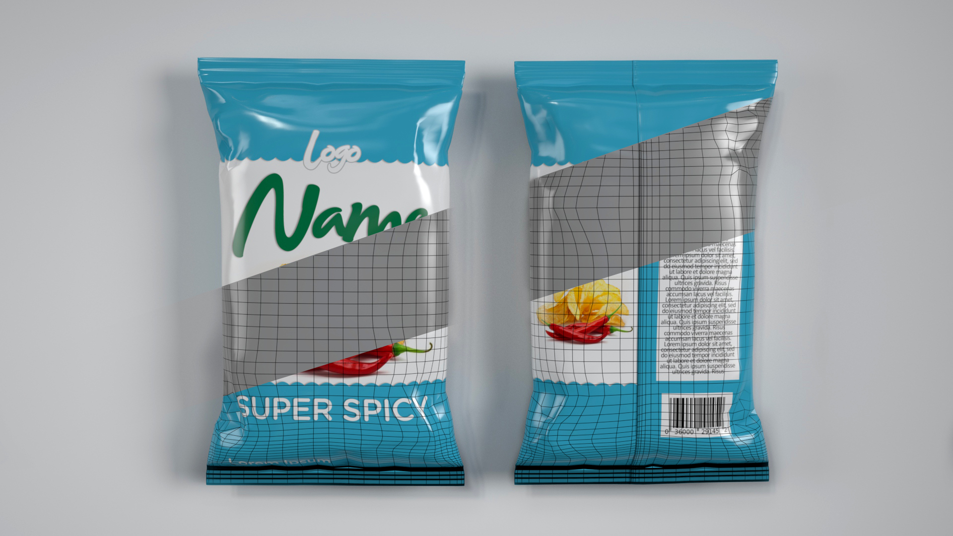 Free FREE 3D PACKAGING 3D - TurboSquid 1735084