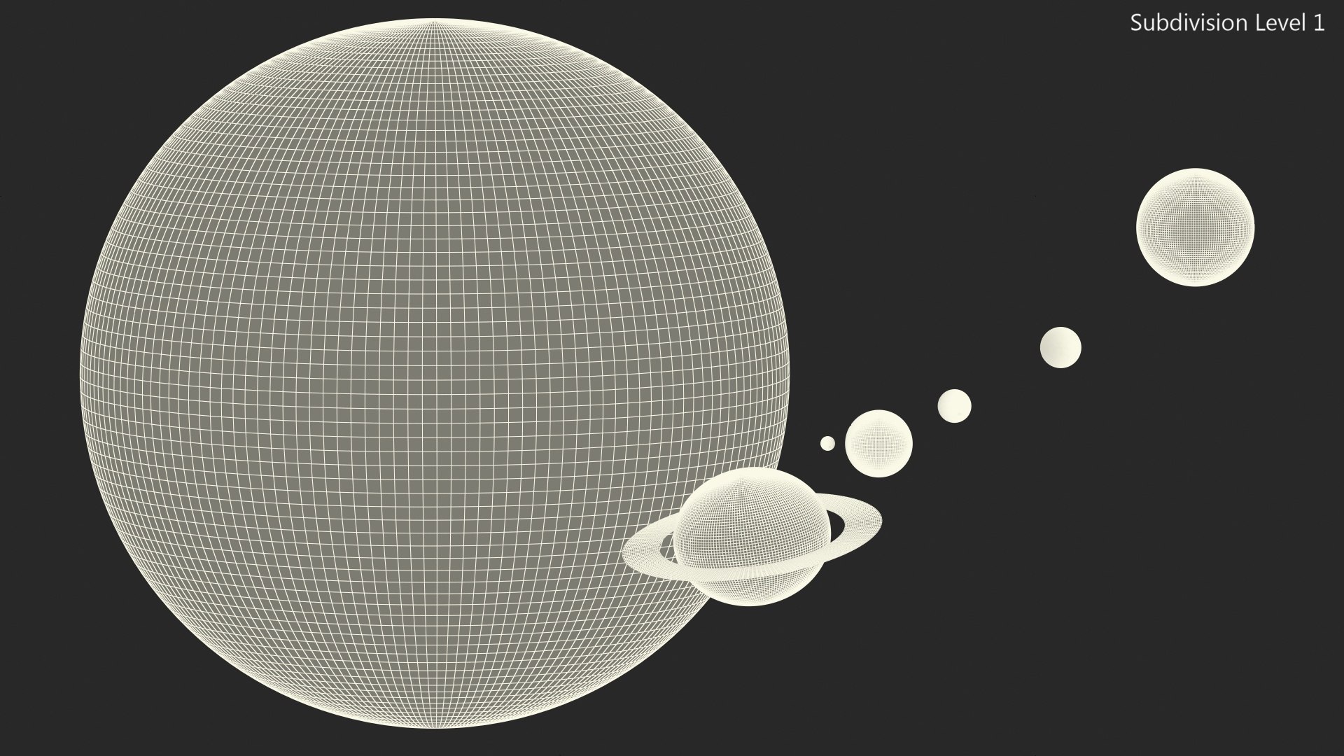 Solar System 3d Model Turbosquid 1995799