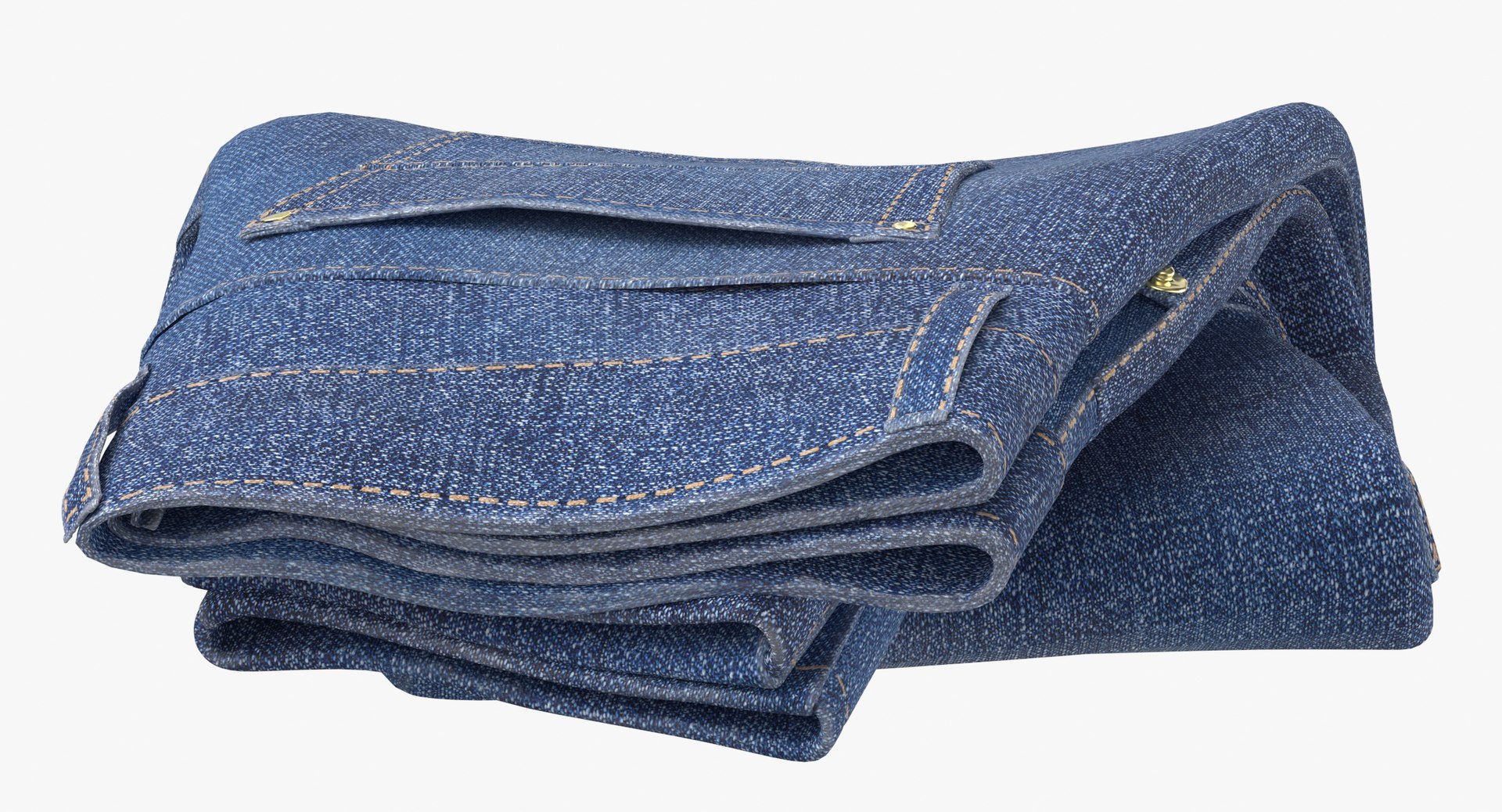3D Prop Folded Jeans Type 03 - TurboSquid 2151074