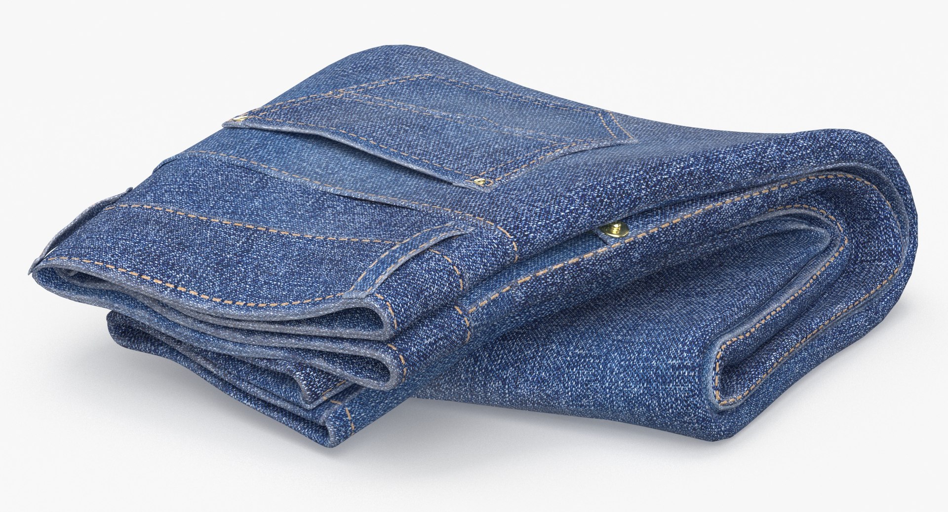 3D Prop Folded Jeans Type 03 - TurboSquid 2151074