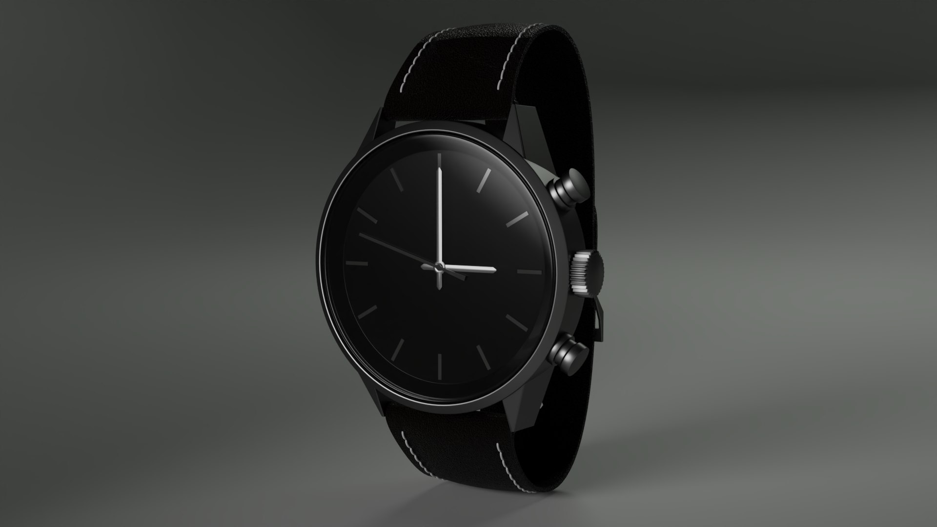 Stainless Steel Watch 3D Model - TurboSquid 2079829