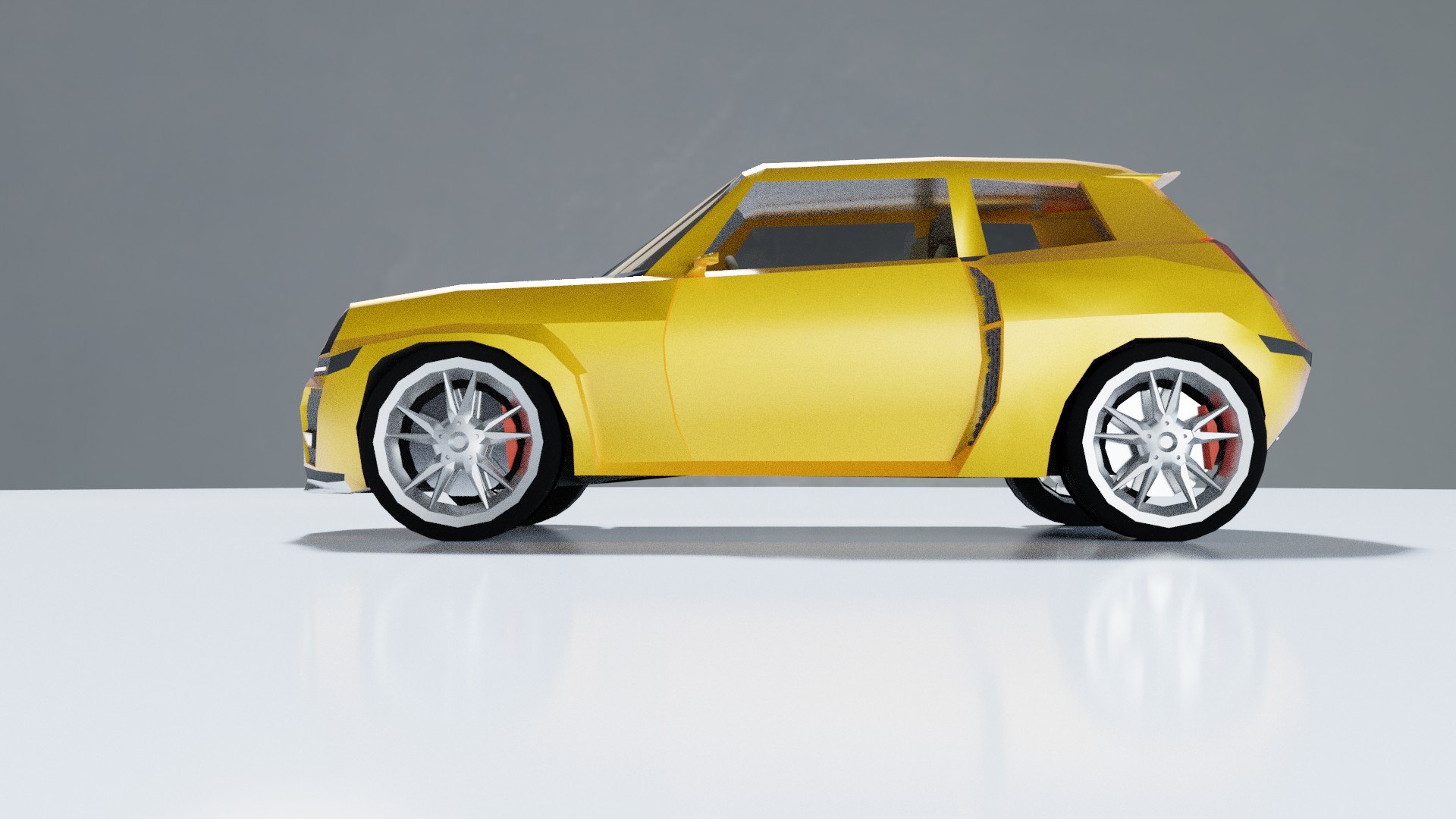 Renault 5 Concept Model - TurboSquid 1718960