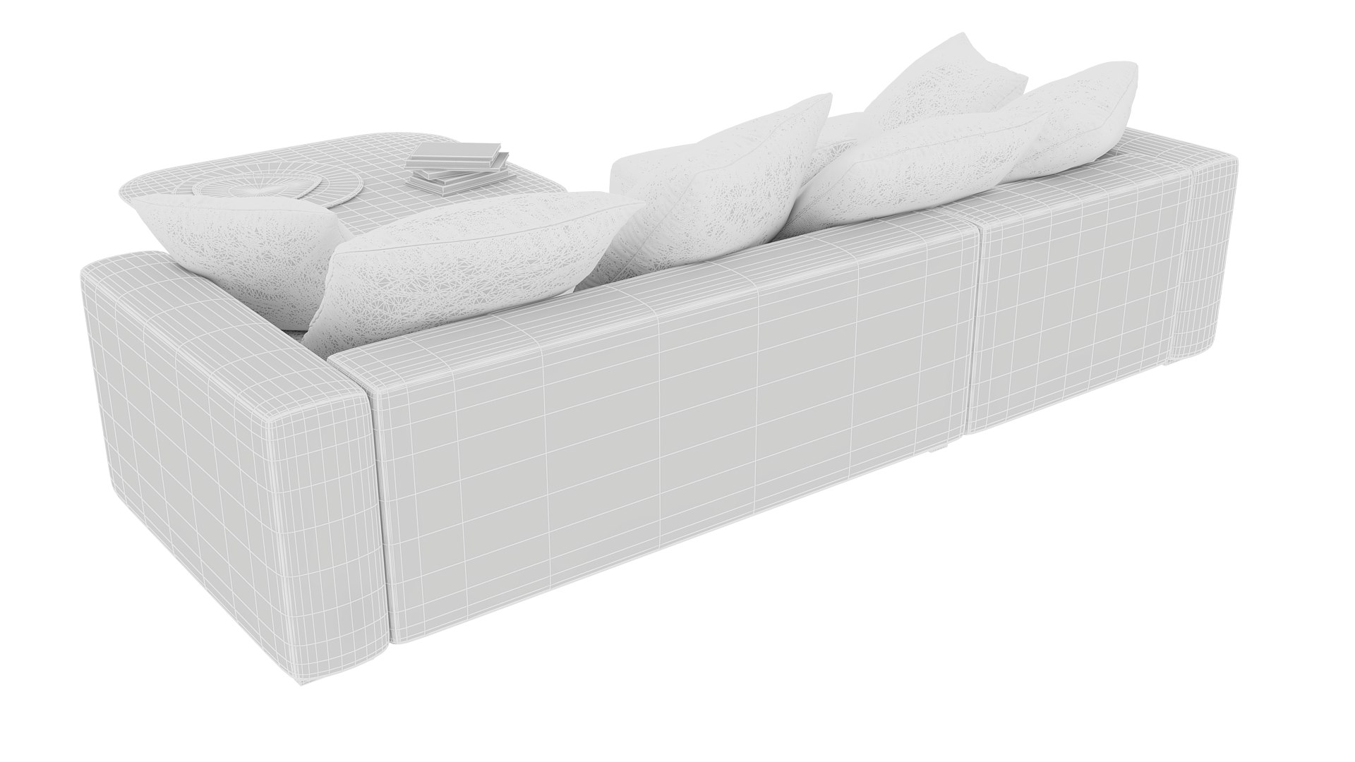 Cloud Modular Sofa Model 3D - TurboSquid 2146287