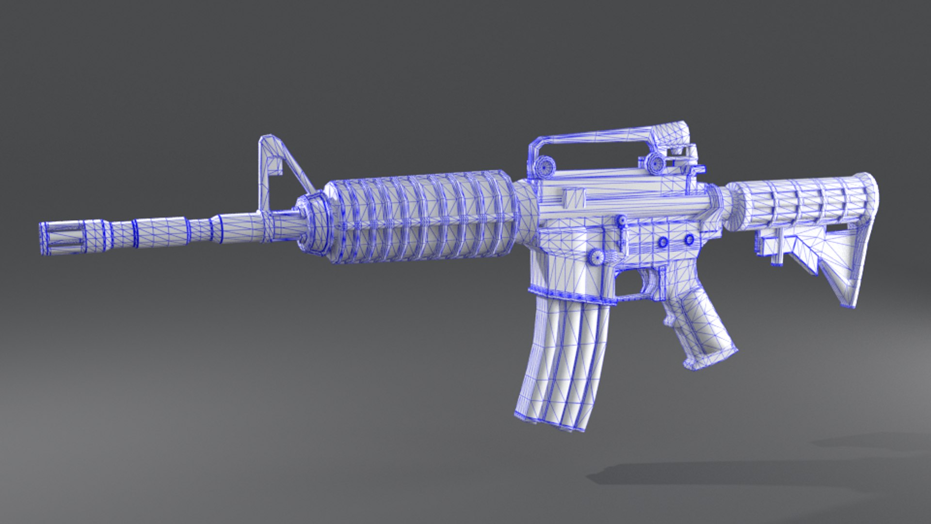 3D Military Assault Rifle - TurboSquid 1160538