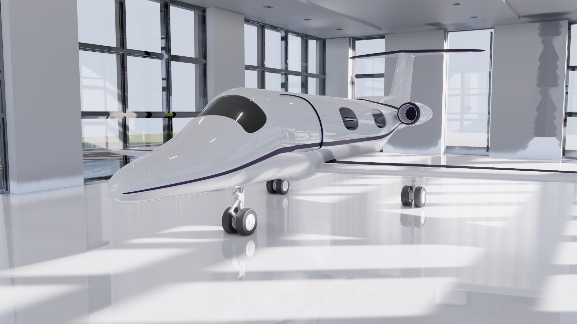 3D Model Private Jet - TurboSquid 1736607