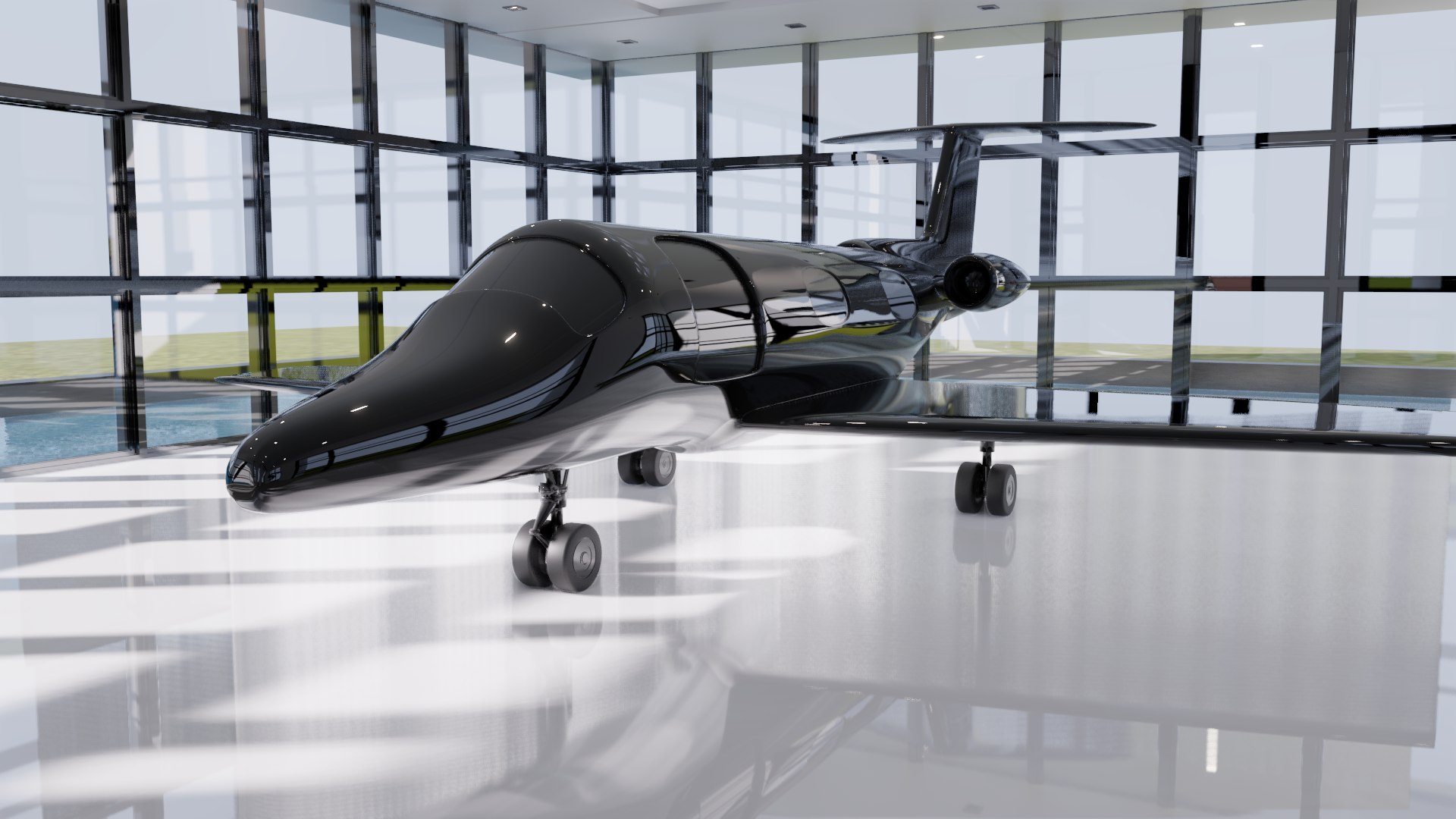3D Model Private Jet - TurboSquid 1736607