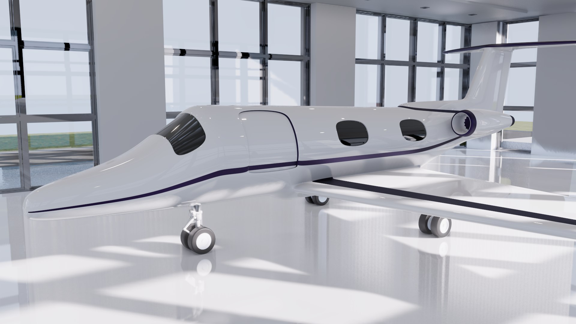 3D Model Private Jet - TurboSquid 1736607