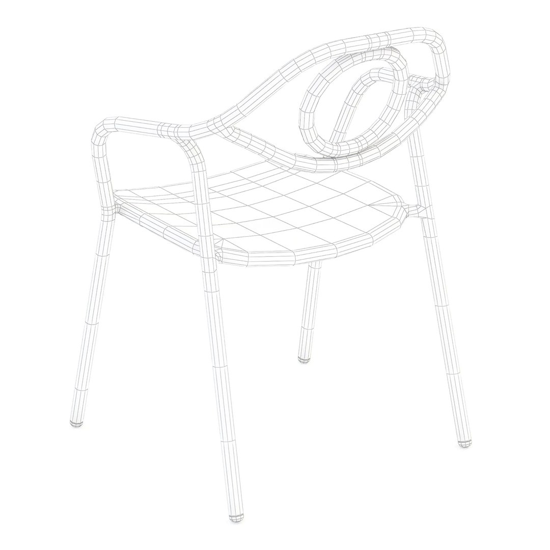 3D Emu ZAHIR Easy Armchair Model - TurboSquid 2008010
