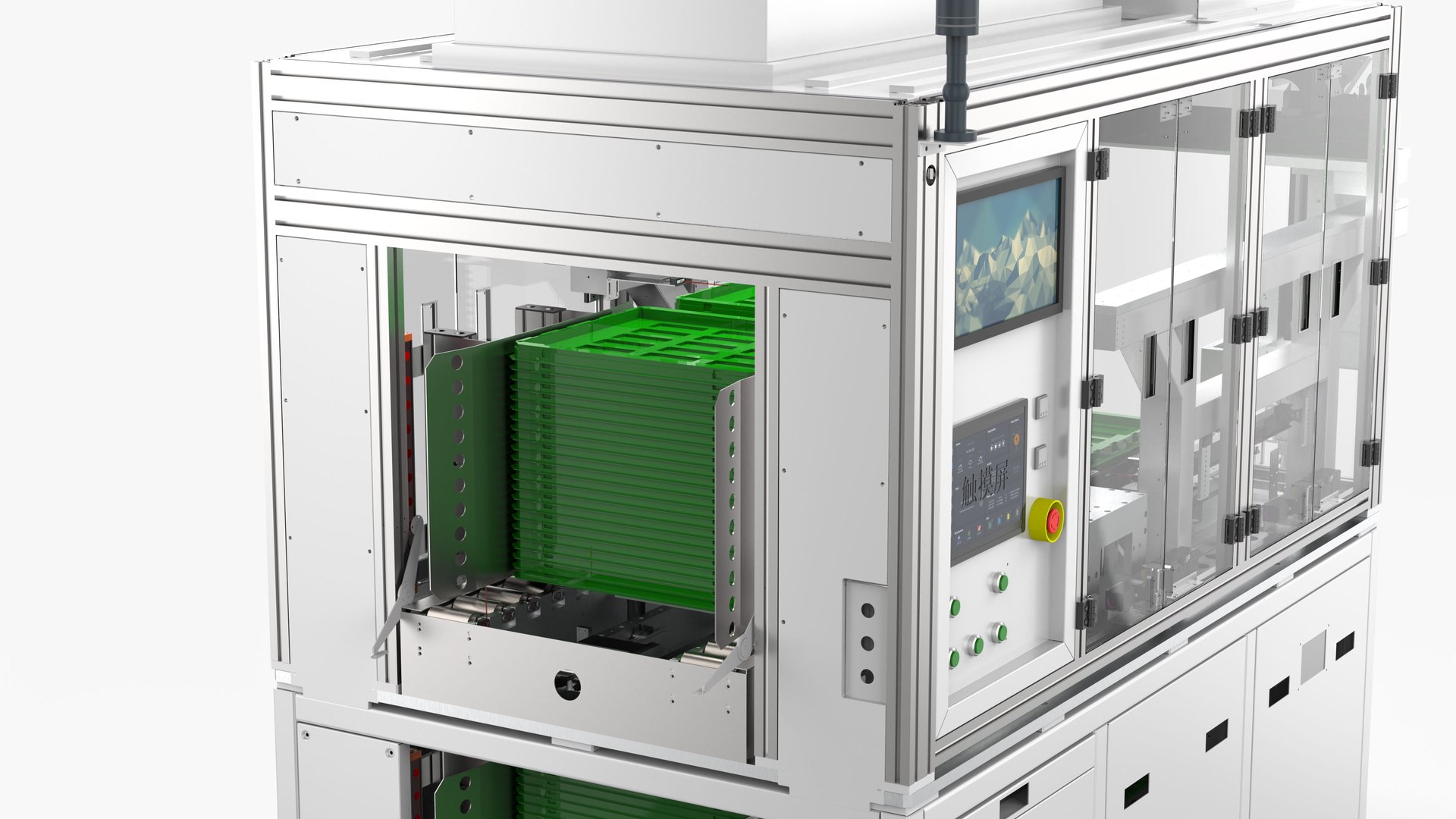 Automatic Tray Feeder Model - TurboSquid 2035277