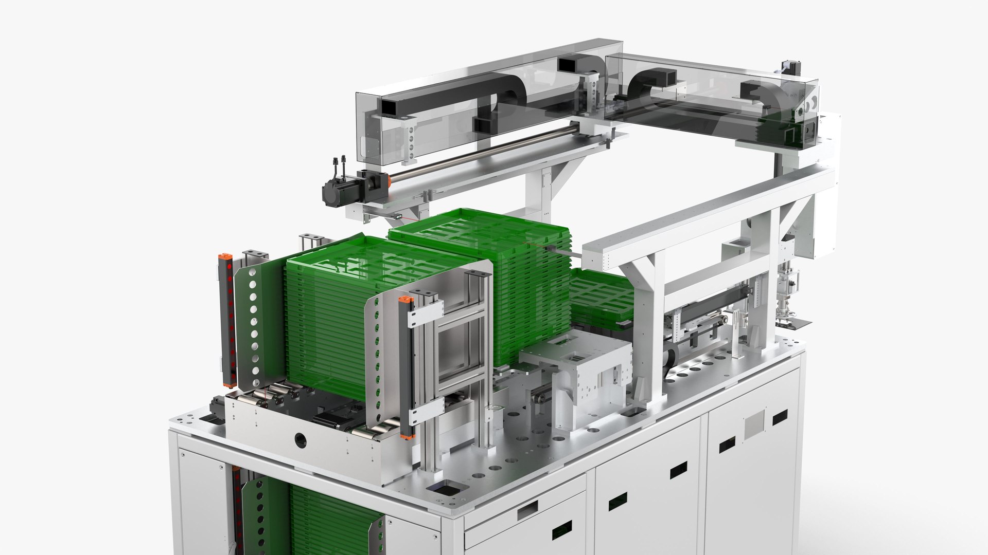 Automatic Tray Feeder Model - TurboSquid 2035277