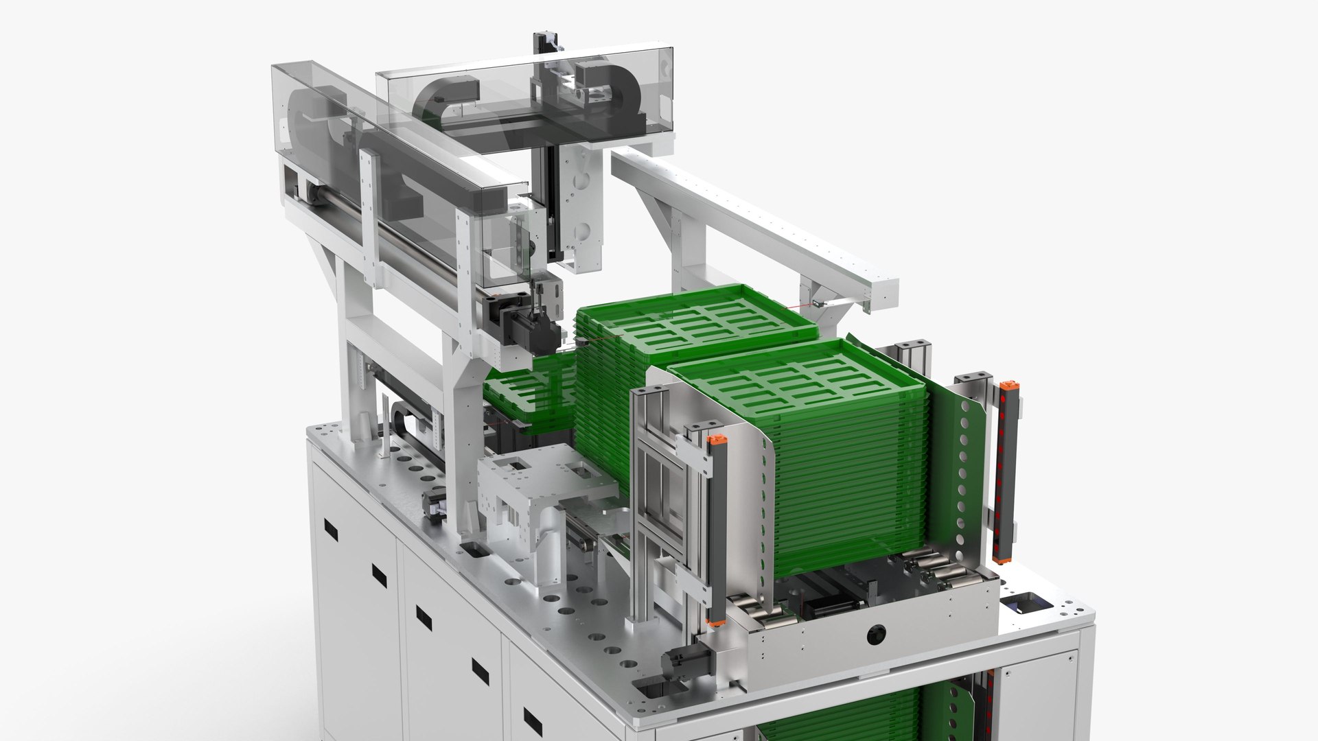 Automatic Tray Feeder Model - TurboSquid 2035277