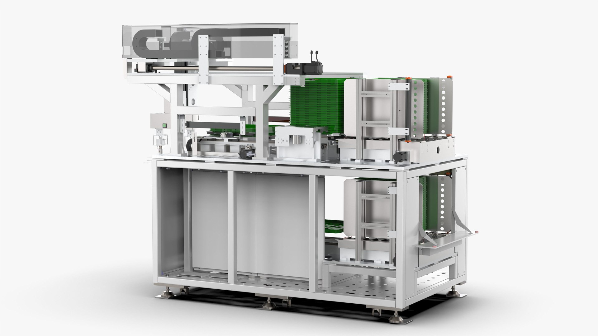 Automatic Tray Feeder Model - TurboSquid 2035277