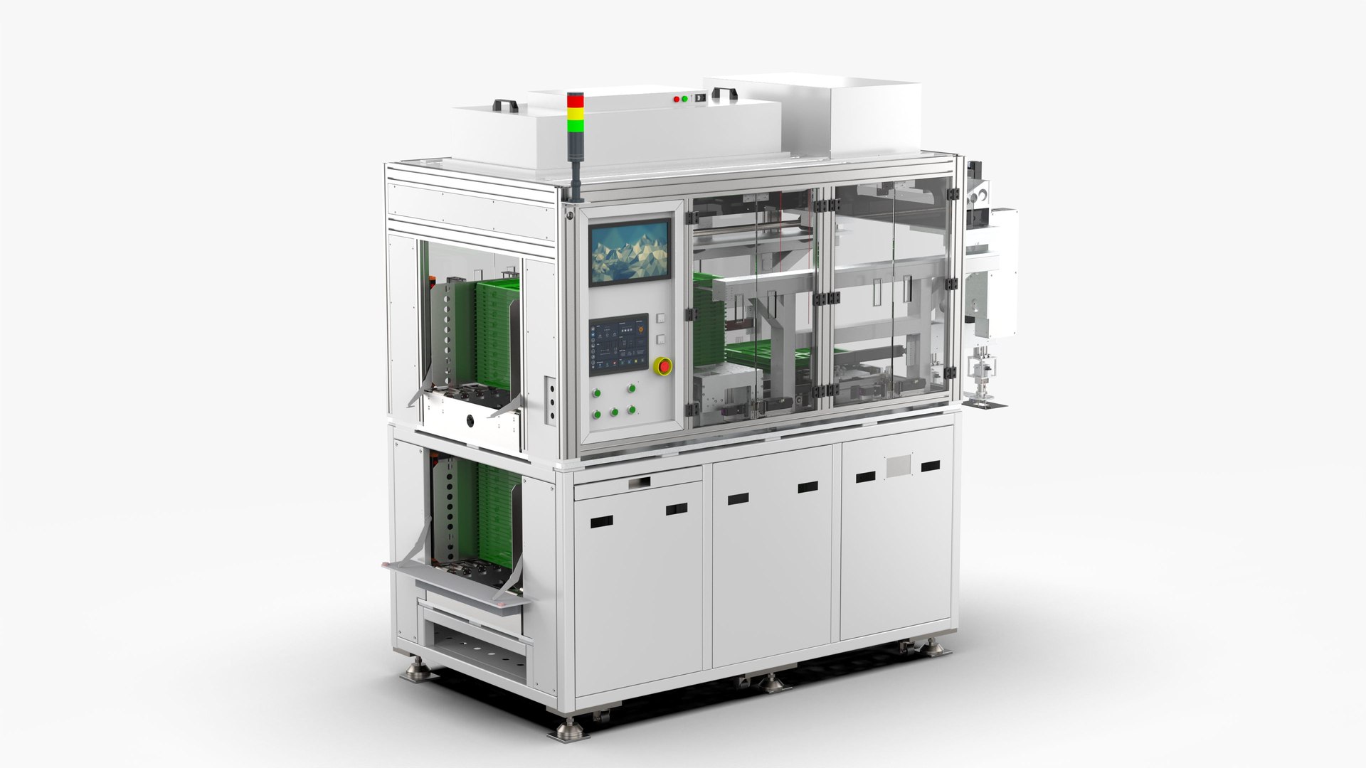 Automatic Tray Feeder Model - TurboSquid 2035277