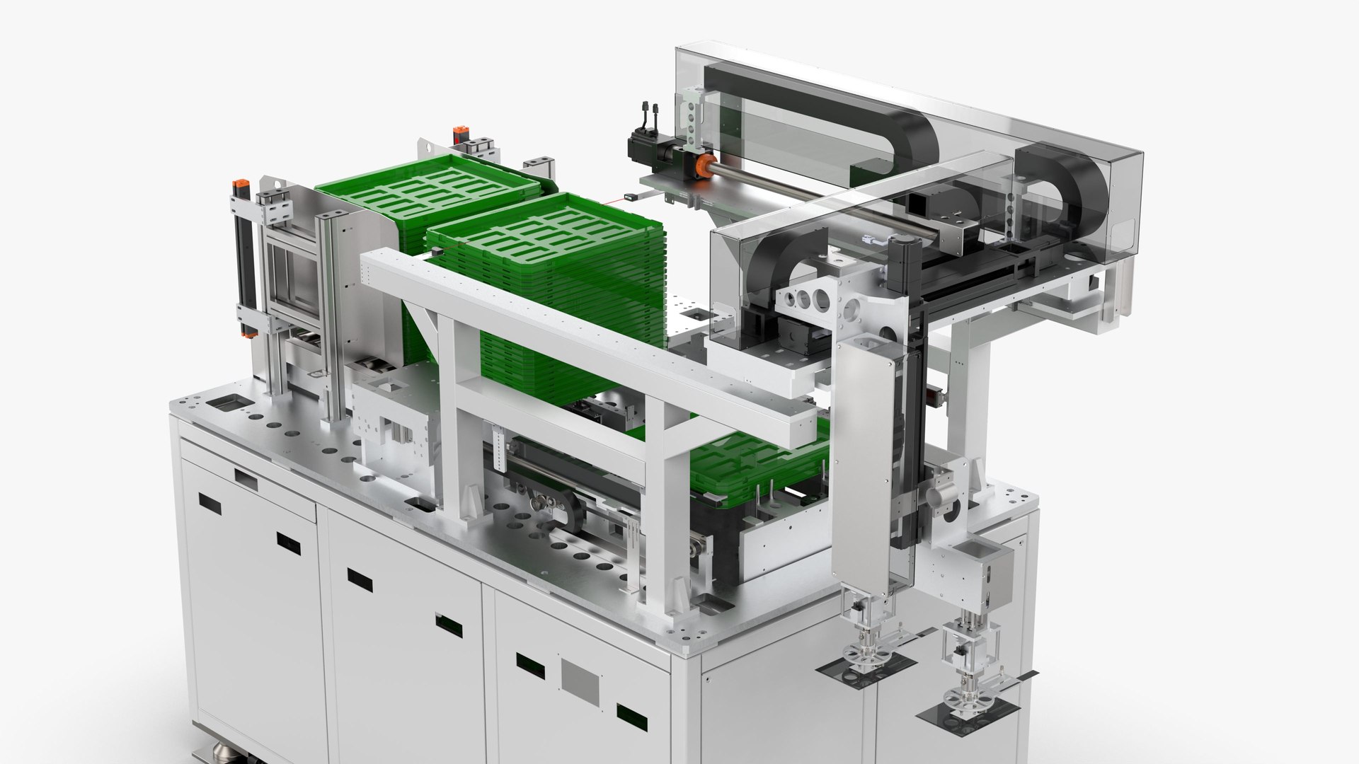 Automatic Tray Feeder Model - TurboSquid 2035277