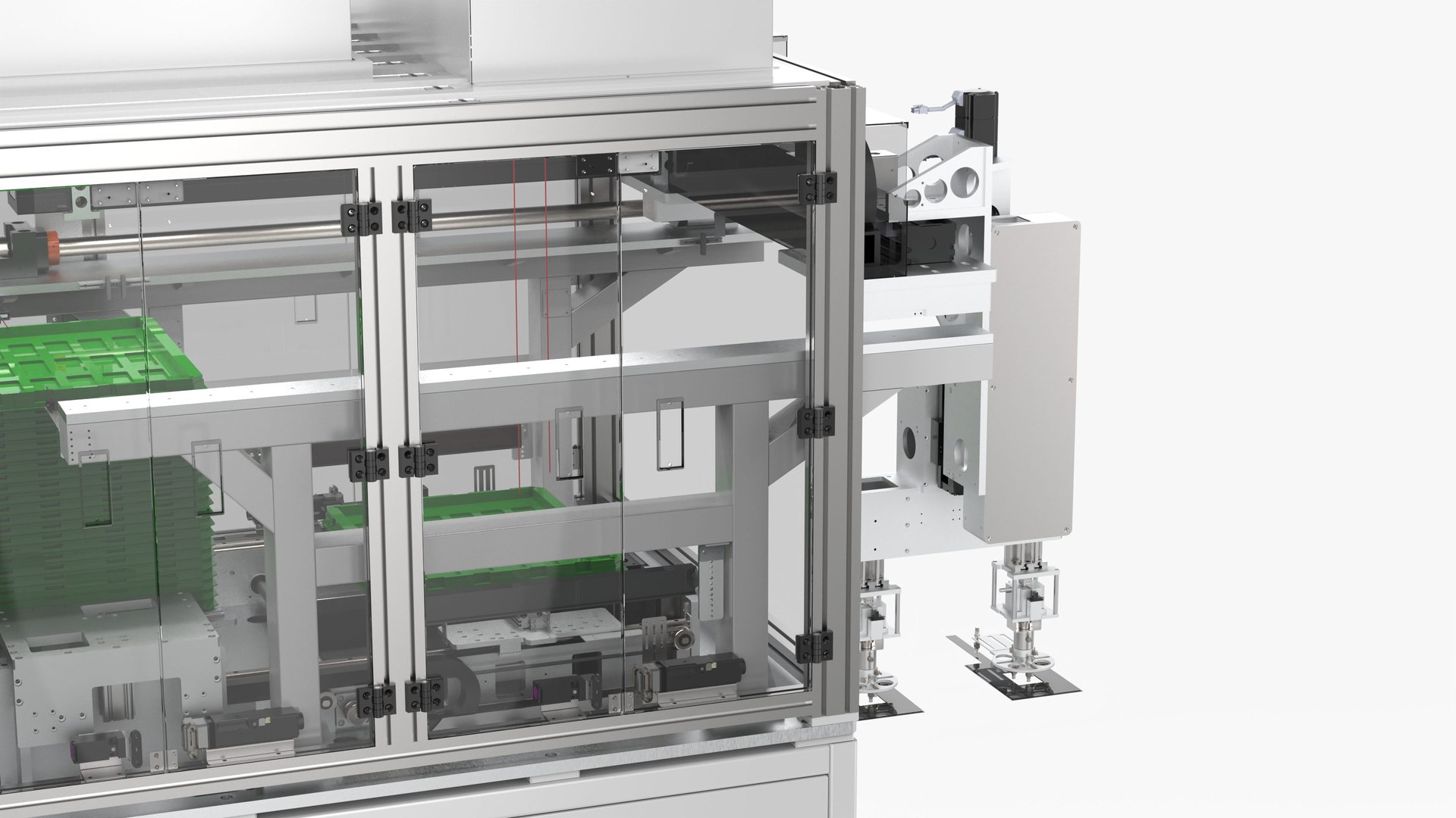 Automatic Tray Feeder Model - TurboSquid 2035277