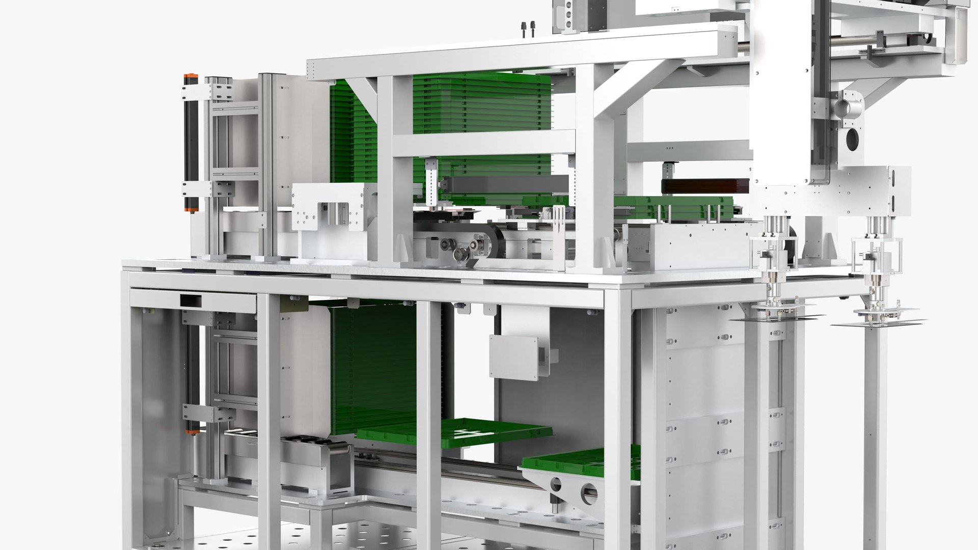 Automatic Tray Feeder Model - TurboSquid 2035277