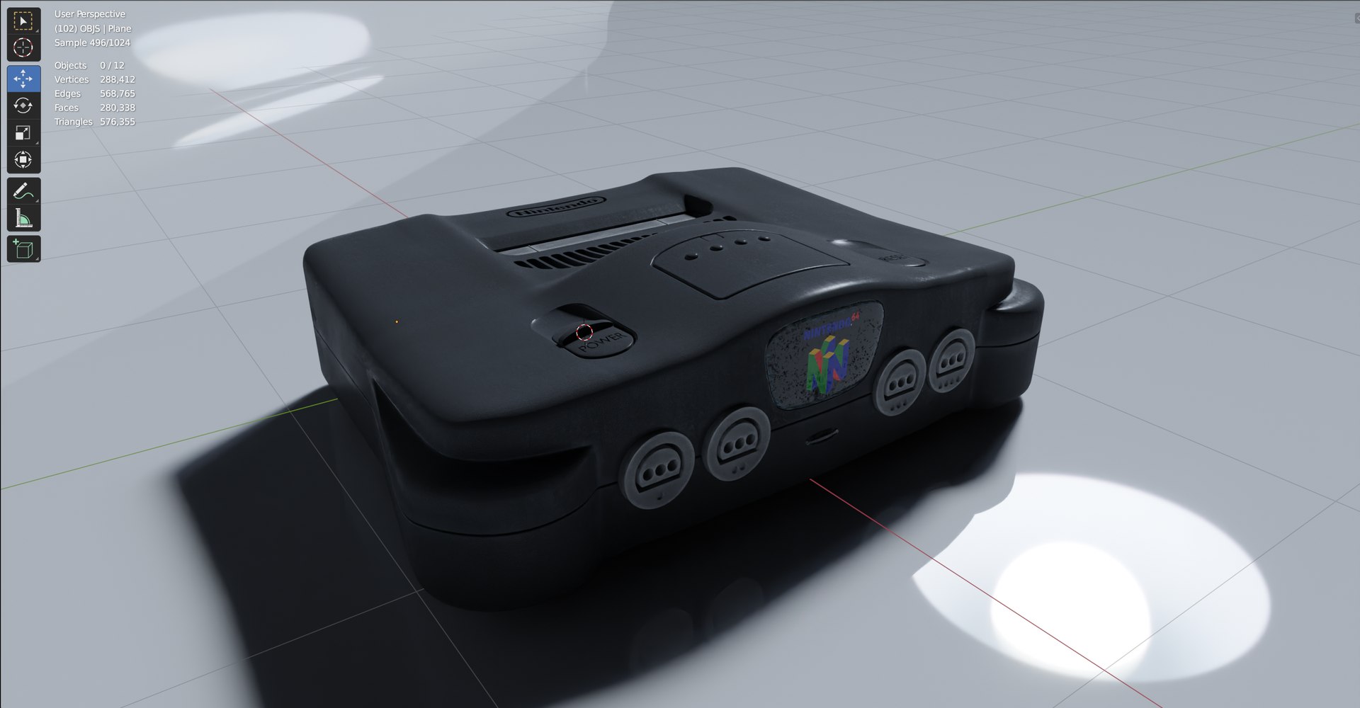 Nintendo 64 Stylized Model - TurboSquid 1989707