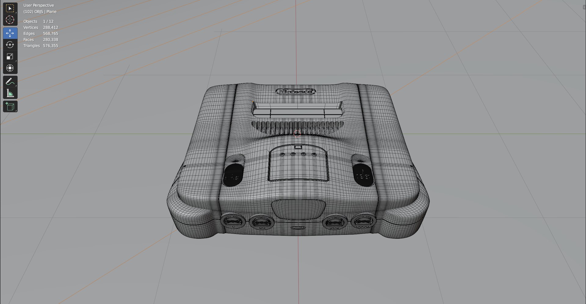 Nintendo 64 Stylized Model - TurboSquid 1989707