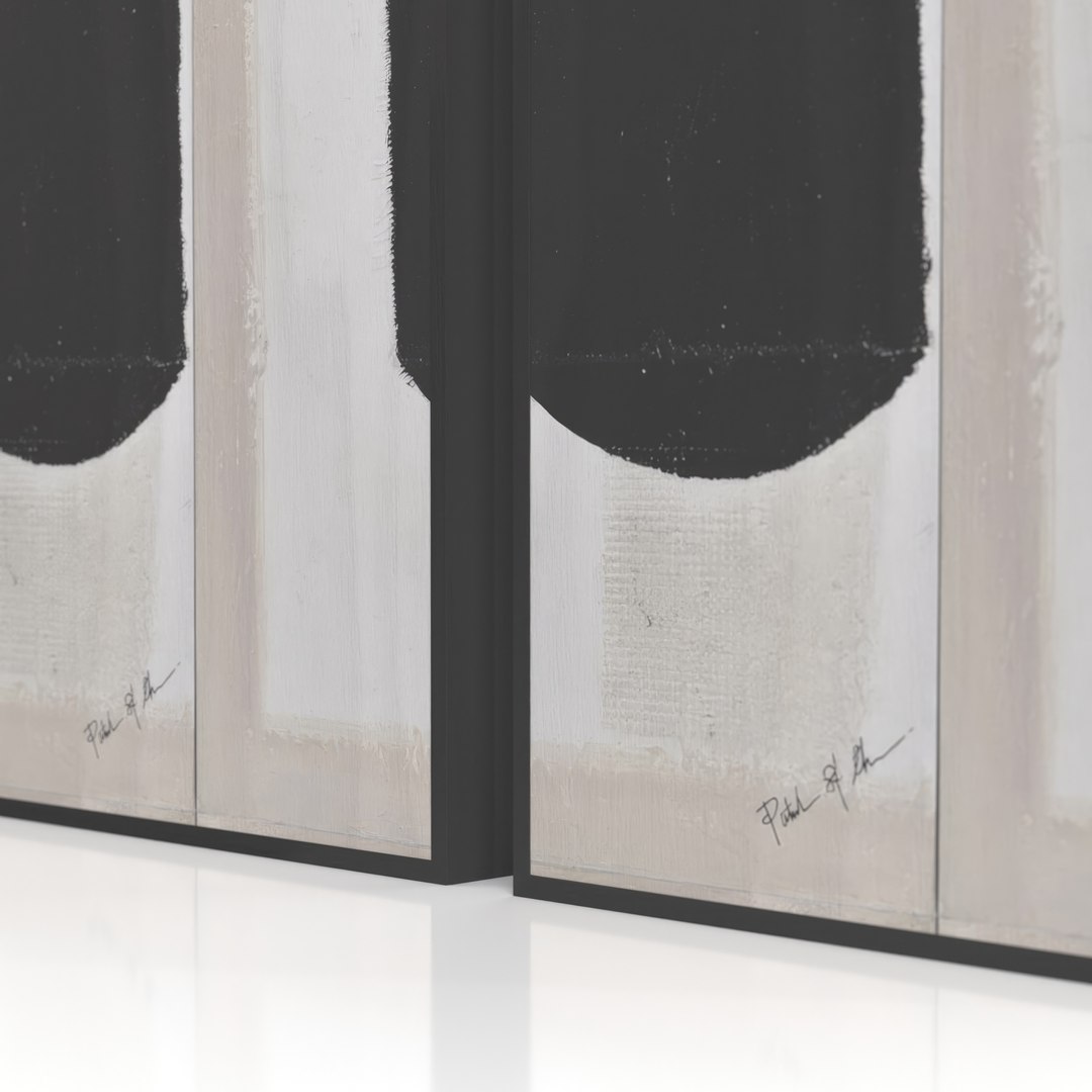 Dragoni Hand PainTed Wall Art Renwil PBR Model - TurboSquid 2239608