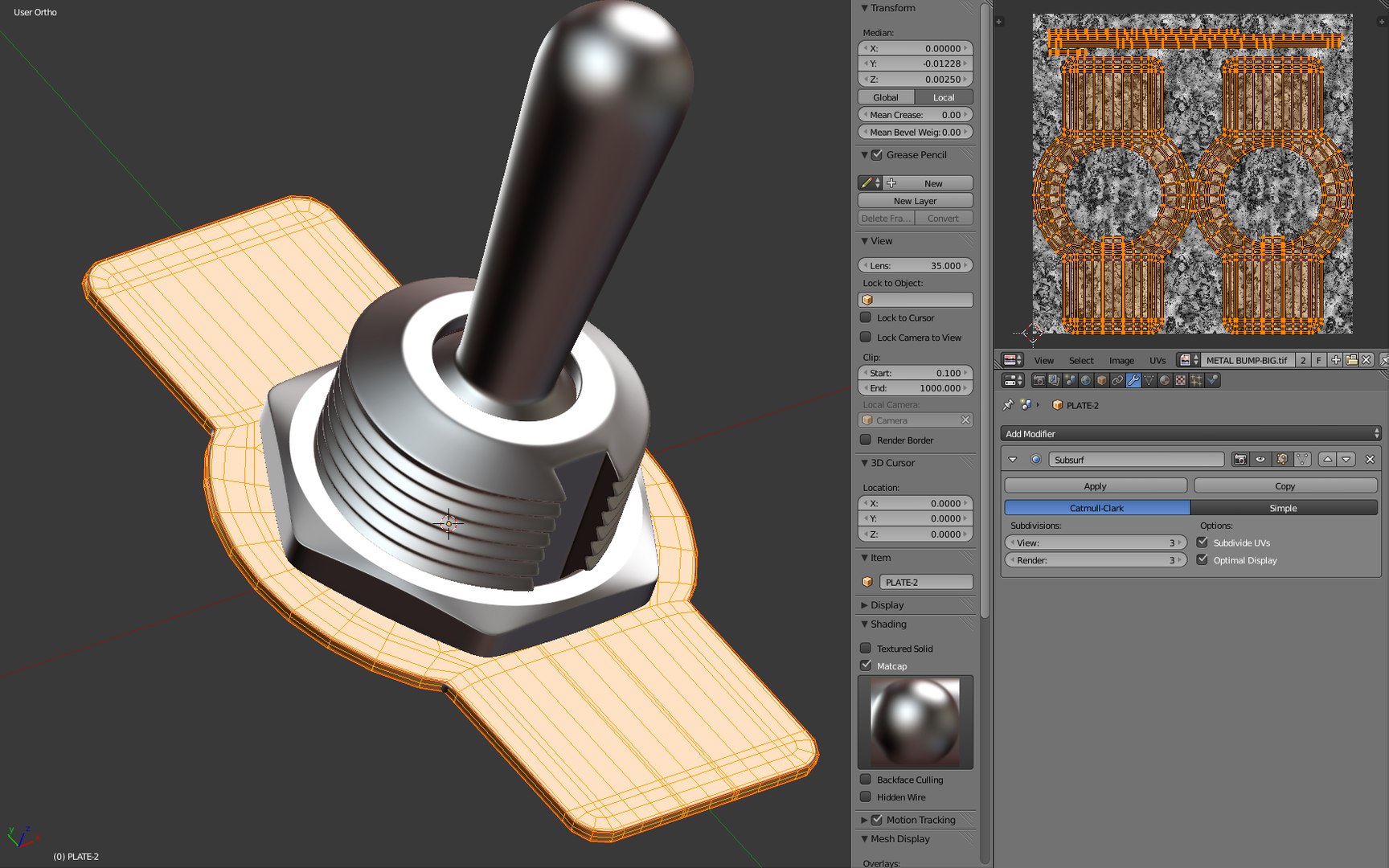 3D Switch Toggle - TurboSquid 1429117