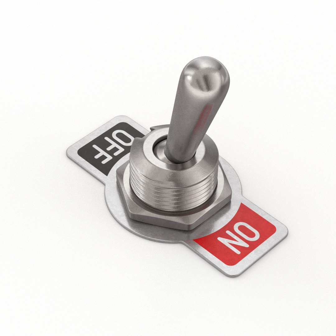 3D Switch Toggle - TurboSquid 1429117