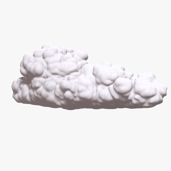 modelo 3d cloud low poly 5 - TurboSquid 1982997