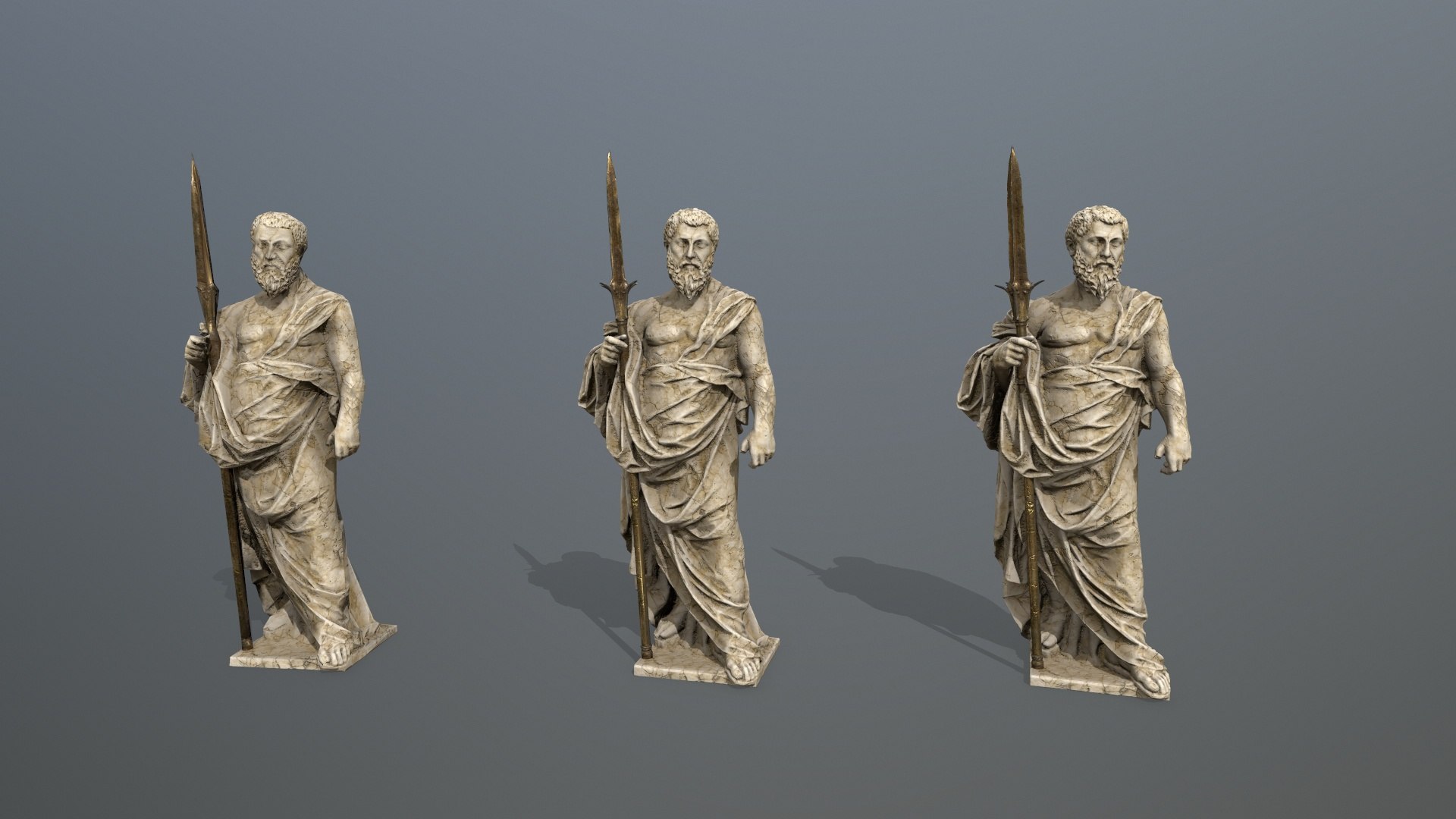 3D Man Statue Model - TurboSquid 2369620