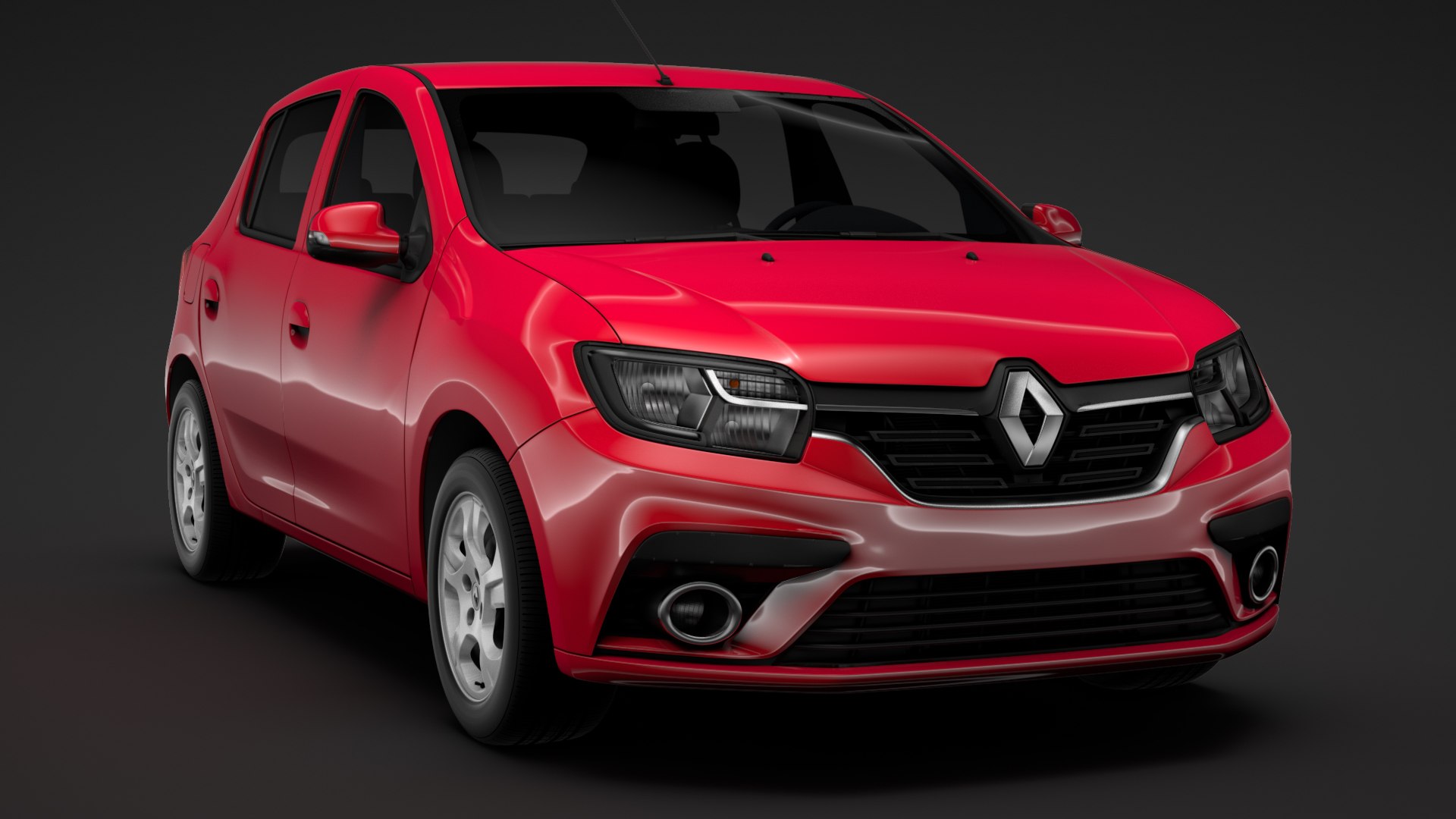 Renault Sandero 2018 Model - TurboSquid 1323180