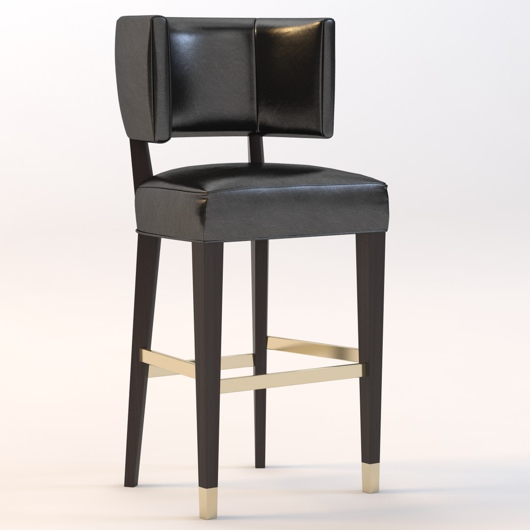Stool bar realistic 3D - TurboSquid 1178838
