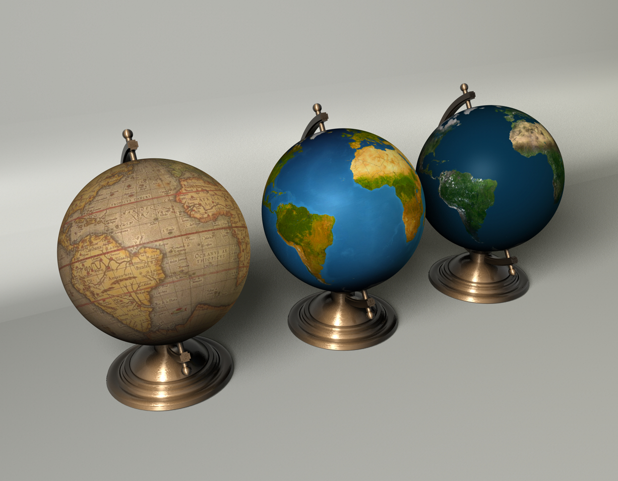 cinema4d globes