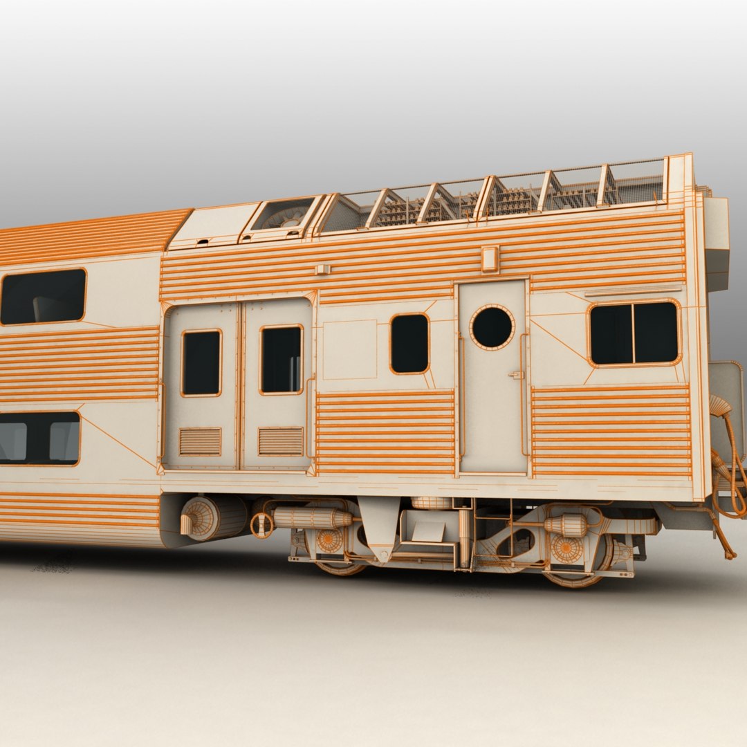 3d Model City Rail K Set