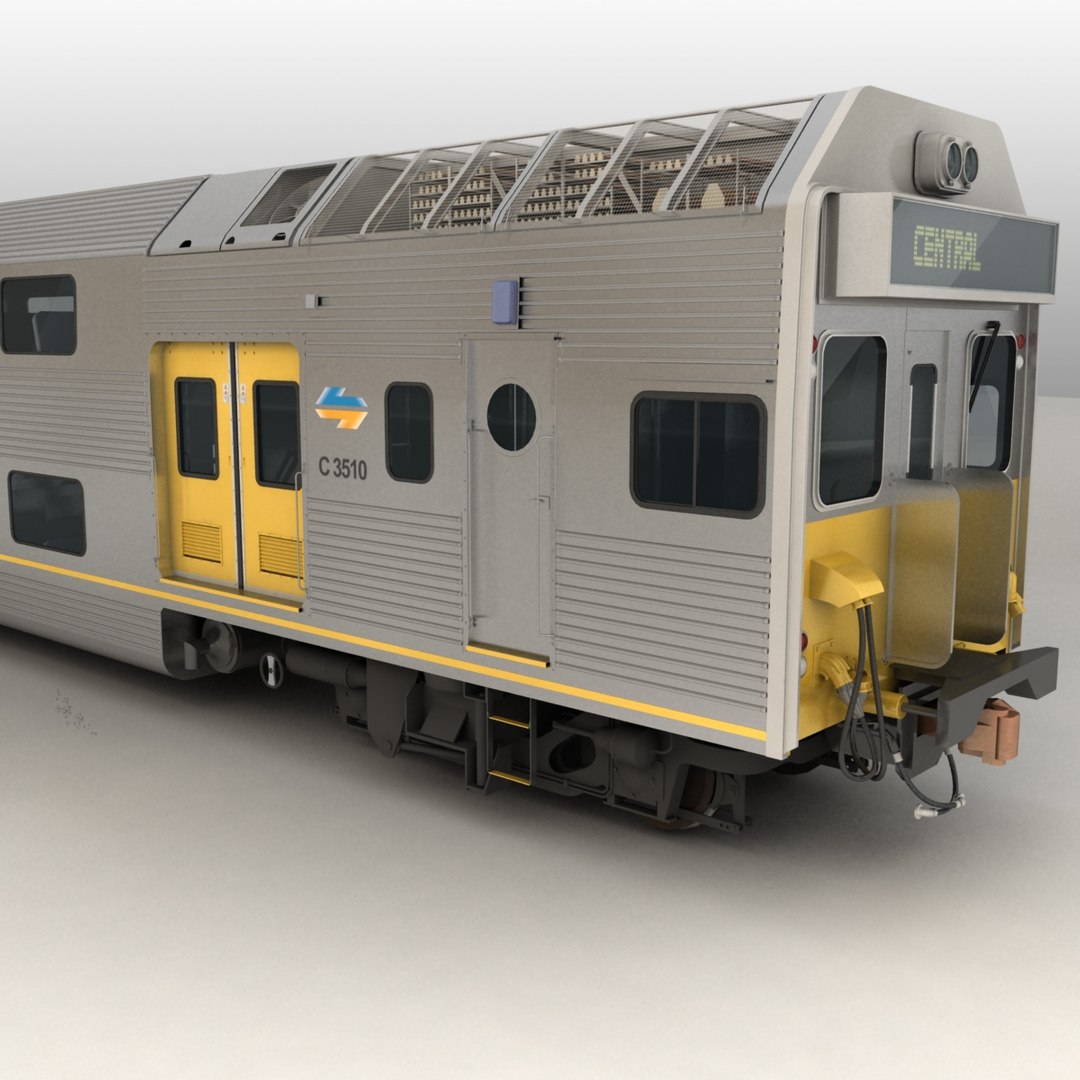 3d Model City Rail K Set
