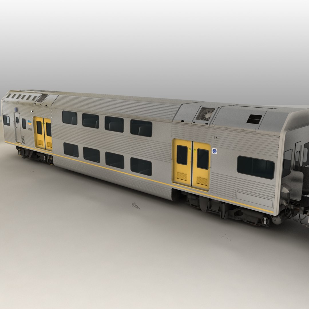 3d Model City Rail K Set