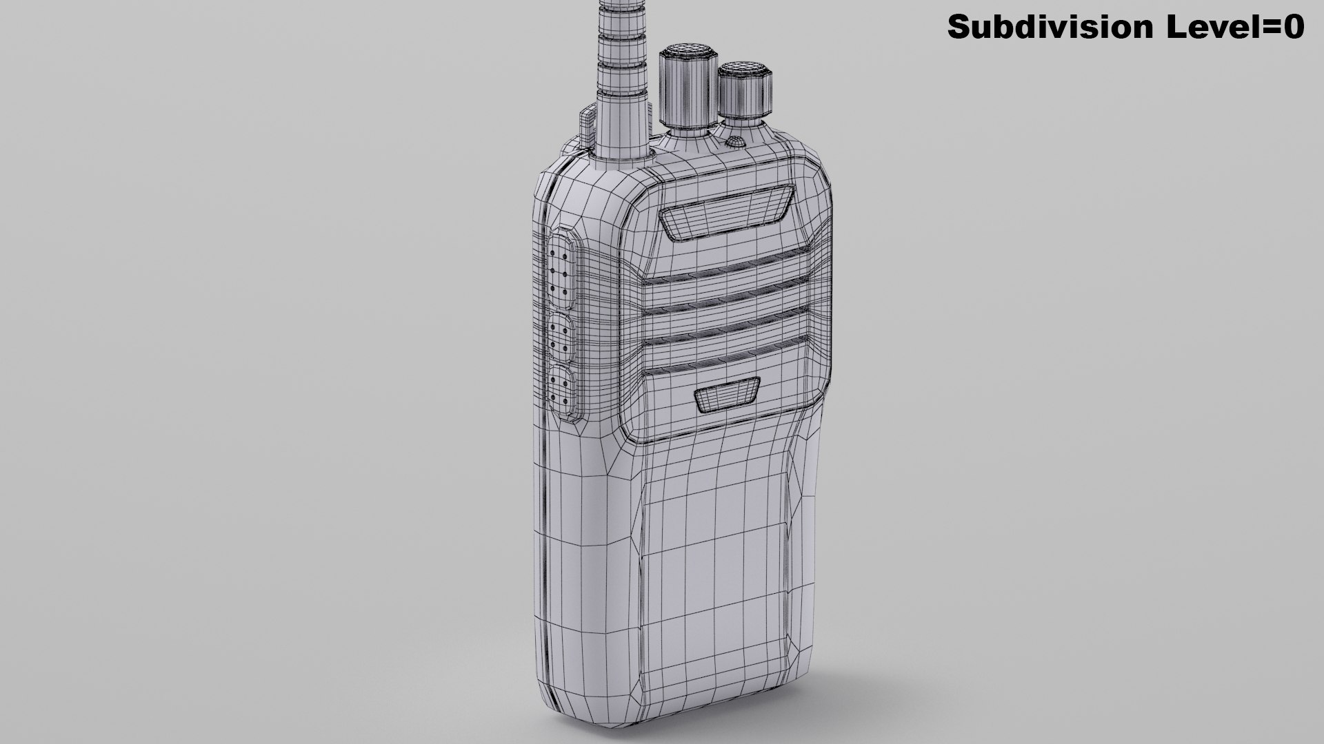 Portable Radio 3D Model - TurboSquid 1854571