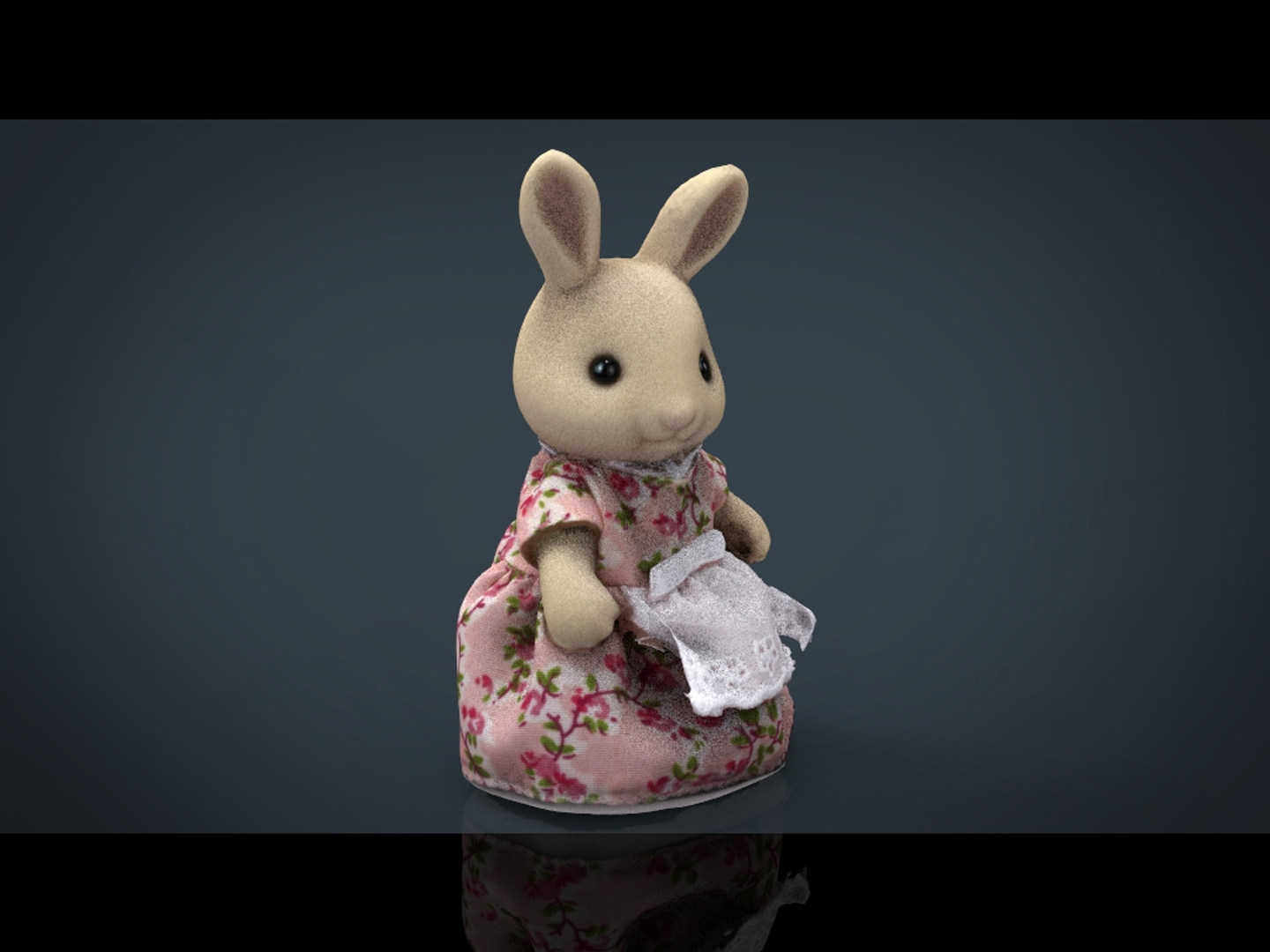 3d model rabbit mother