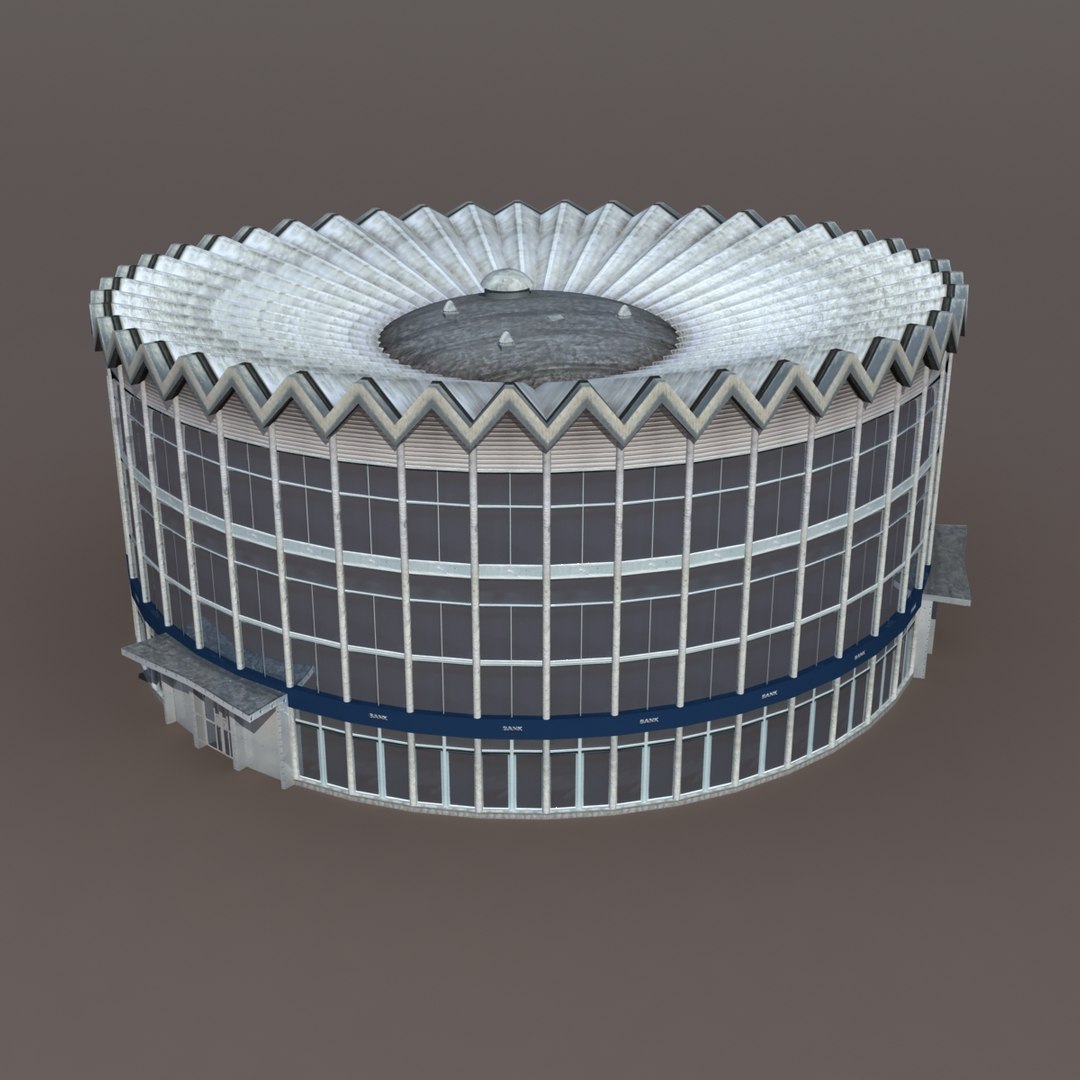Rotunda Building 3ds
