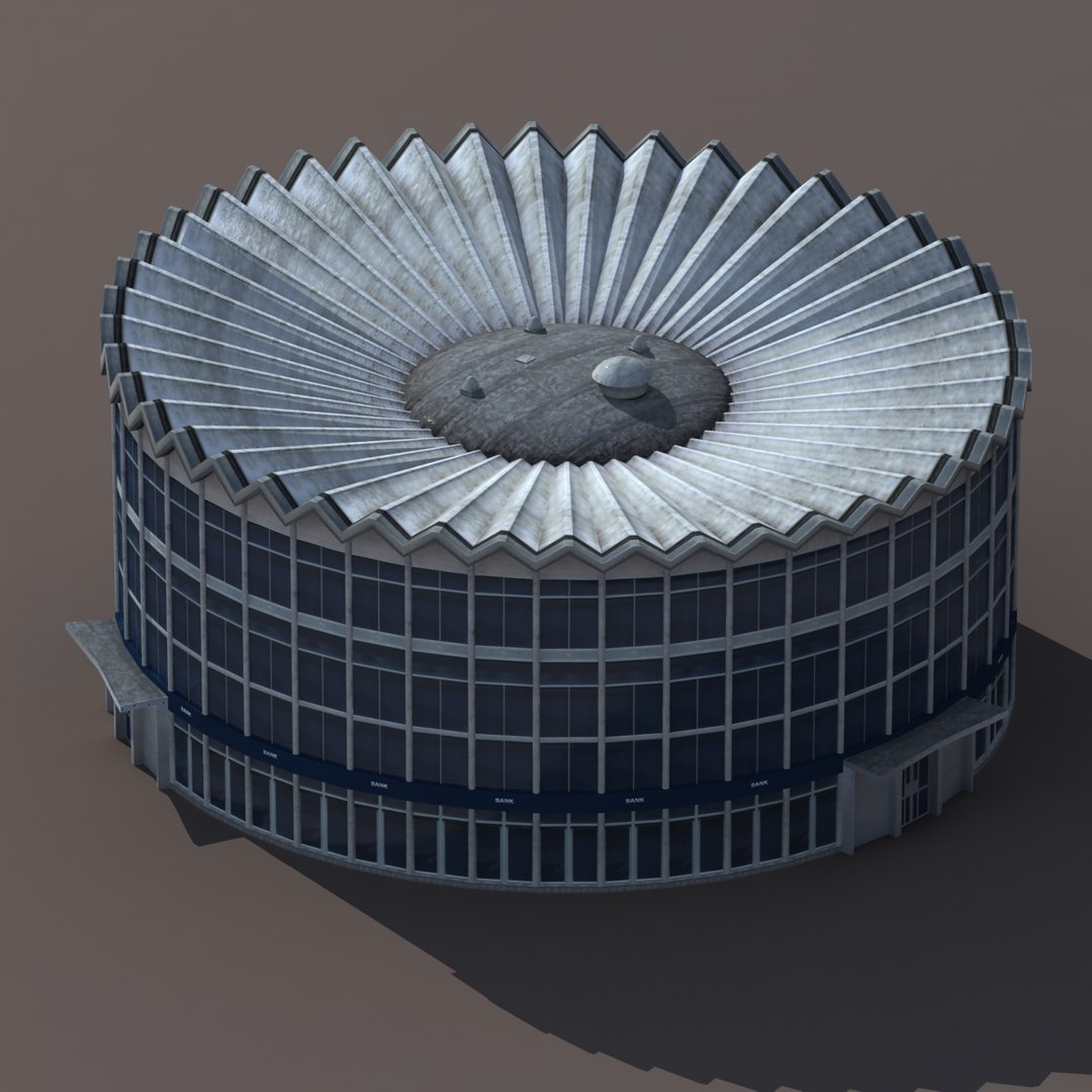 Rotunda Building 3ds