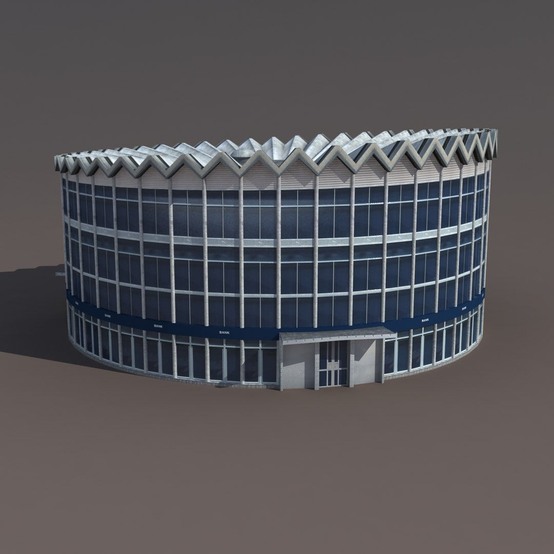 Rotunda Building 3ds
