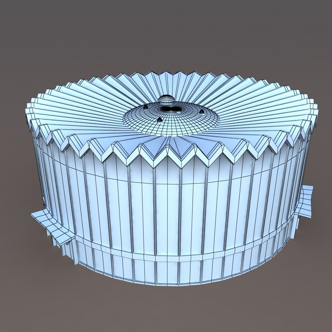 Rotunda Building 3ds