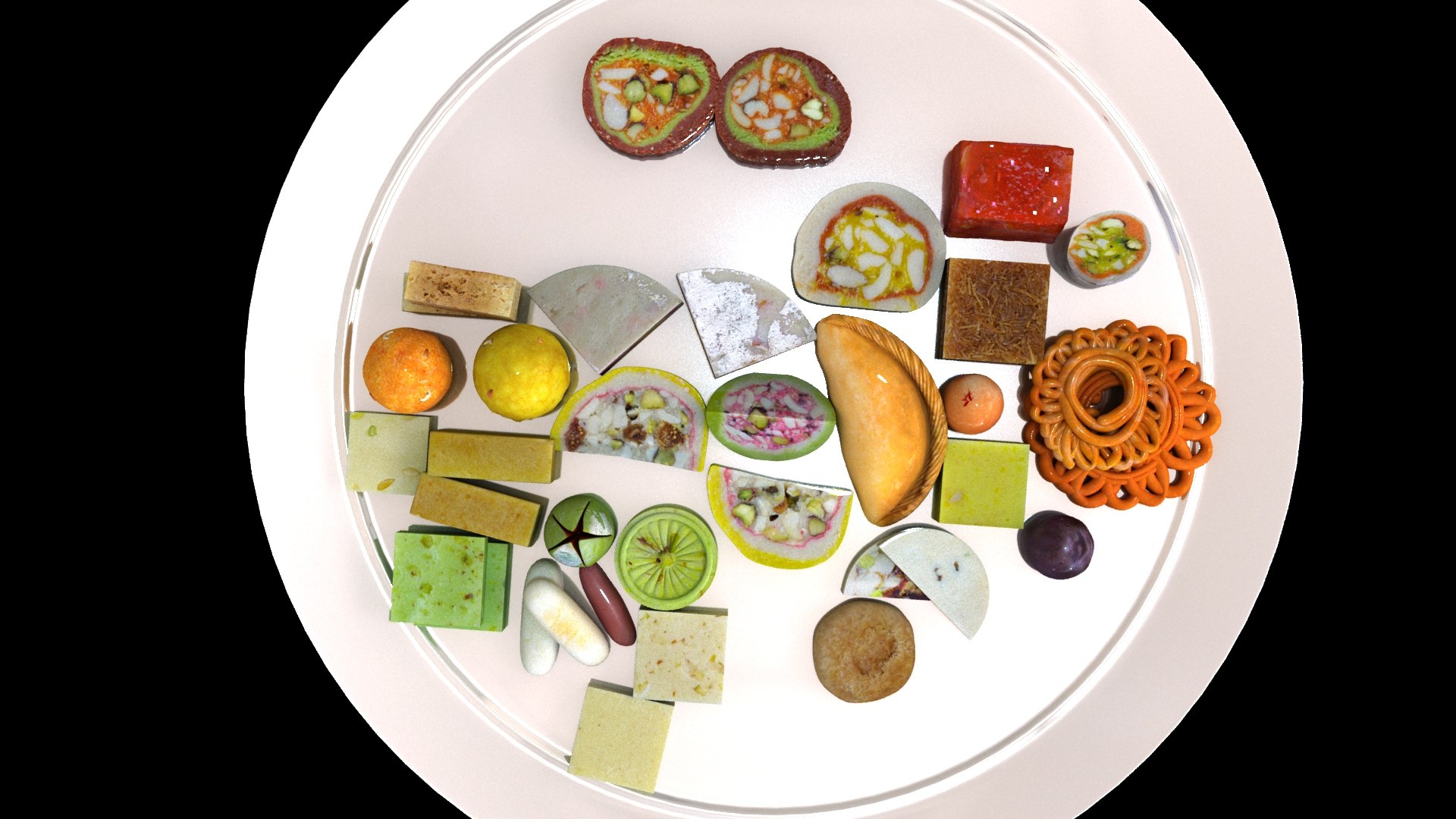 Indian Sweets 3D - TurboSquid 2059945