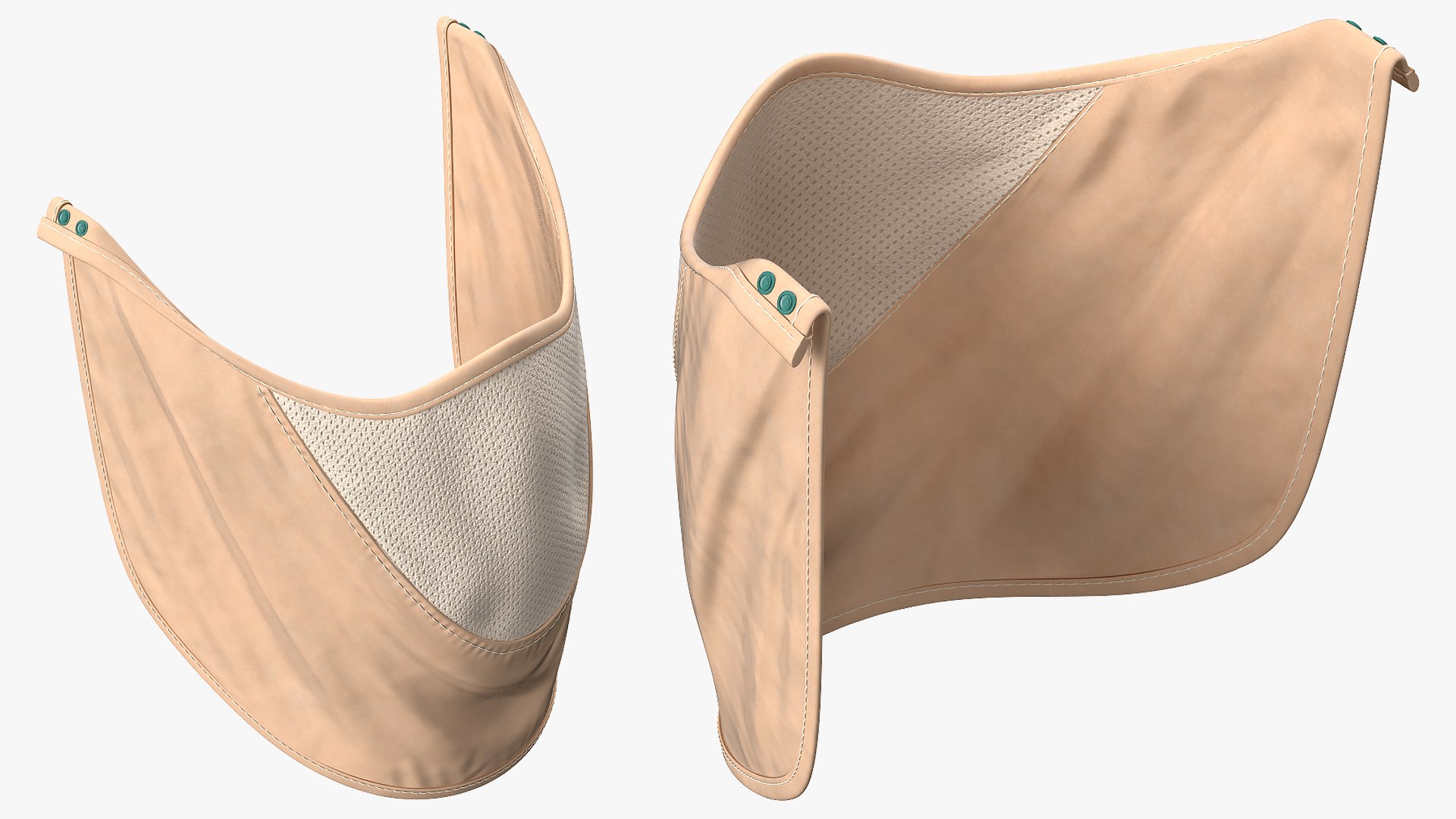 Khaki Face Cover Mask Model - TurboSquid 1439204