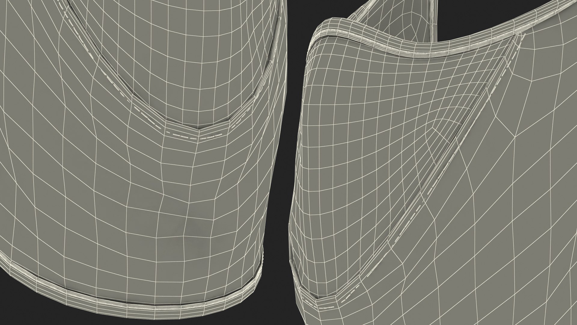 Khaki Face Cover Mask Model - TurboSquid 1439204