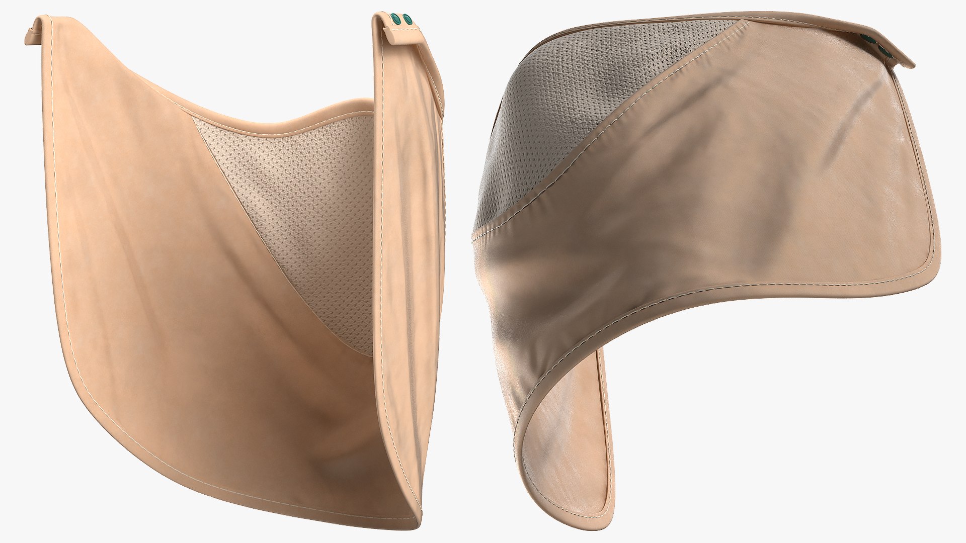 Khaki Face Cover Mask Model - TurboSquid 1439204