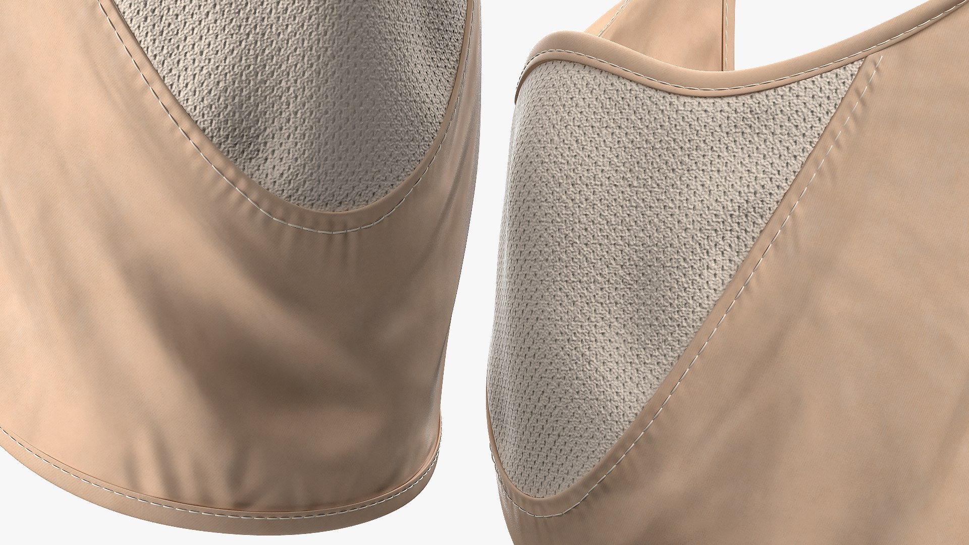 Khaki Face Cover Mask Model - TurboSquid 1439204