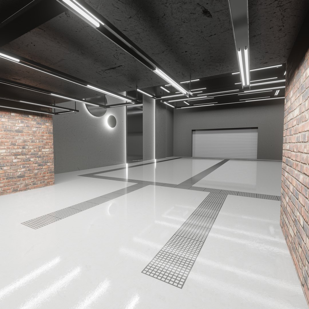 3D Car Studio Interior Model - TurboSquid 1894559